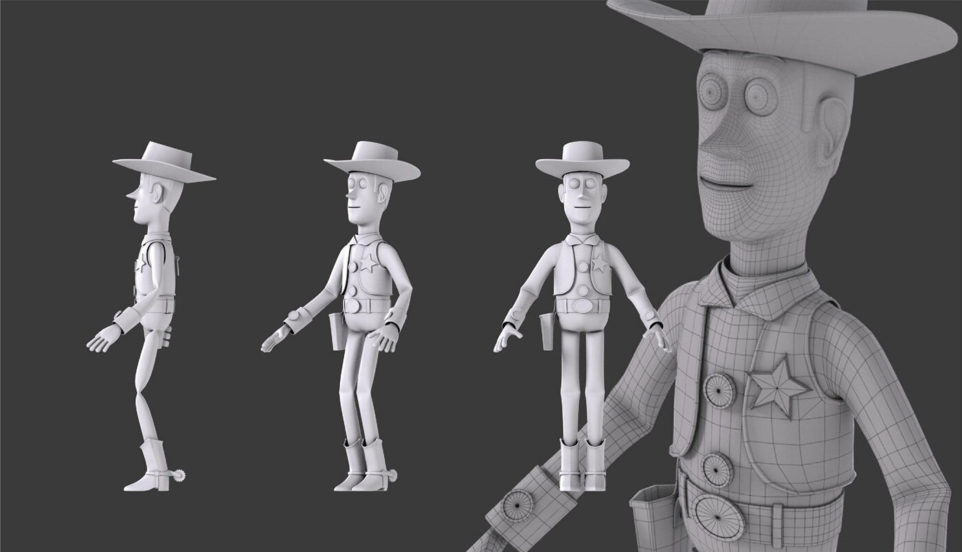 ArtStation - Woody Toy Story