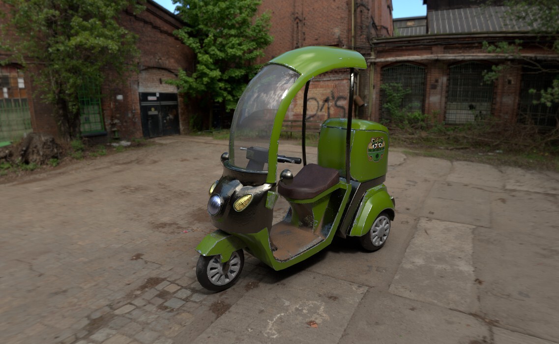 Benjamin Hood - Ramen Shop Environment