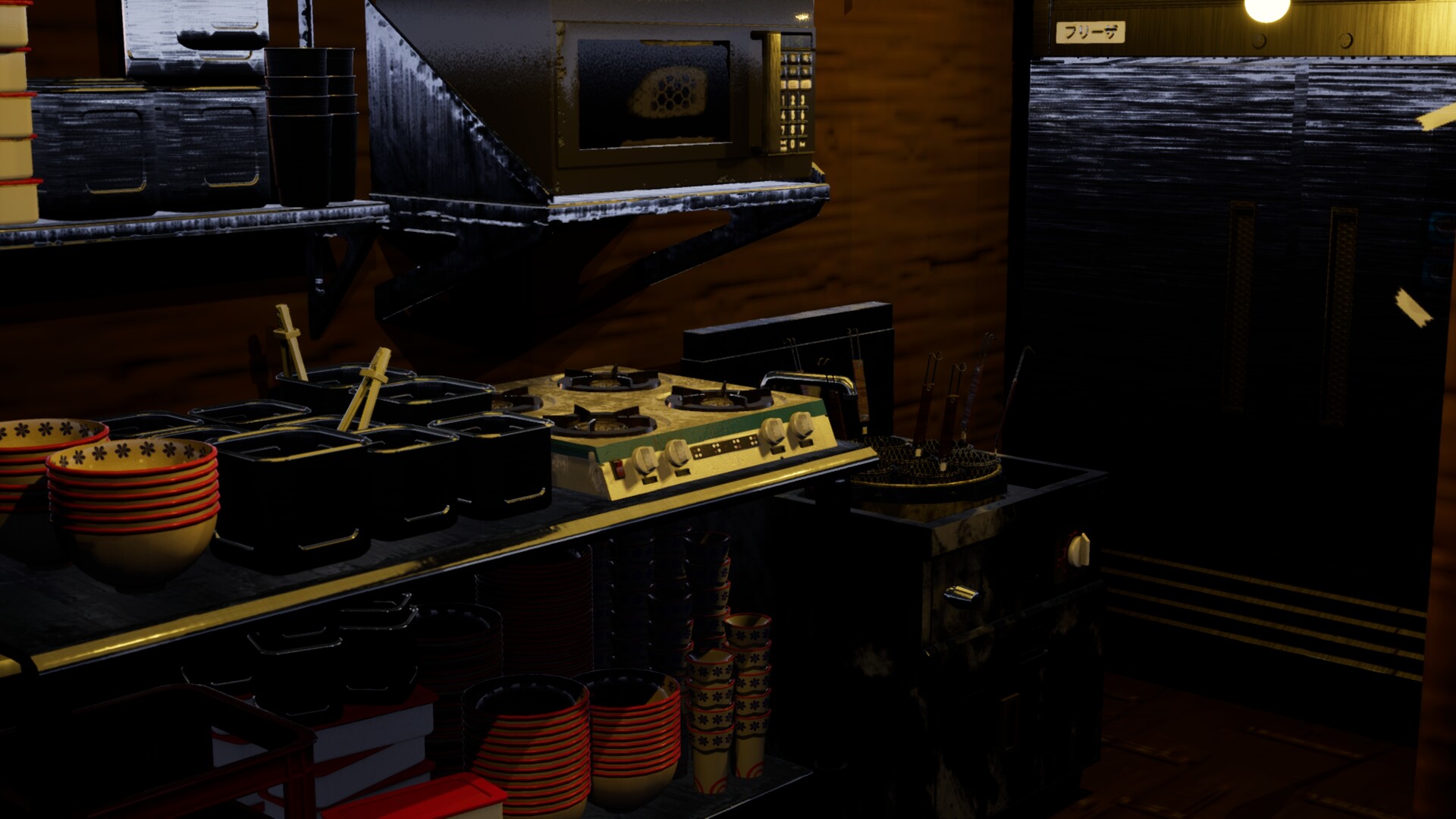 Benjamin Hood - Ramen Shop Environment