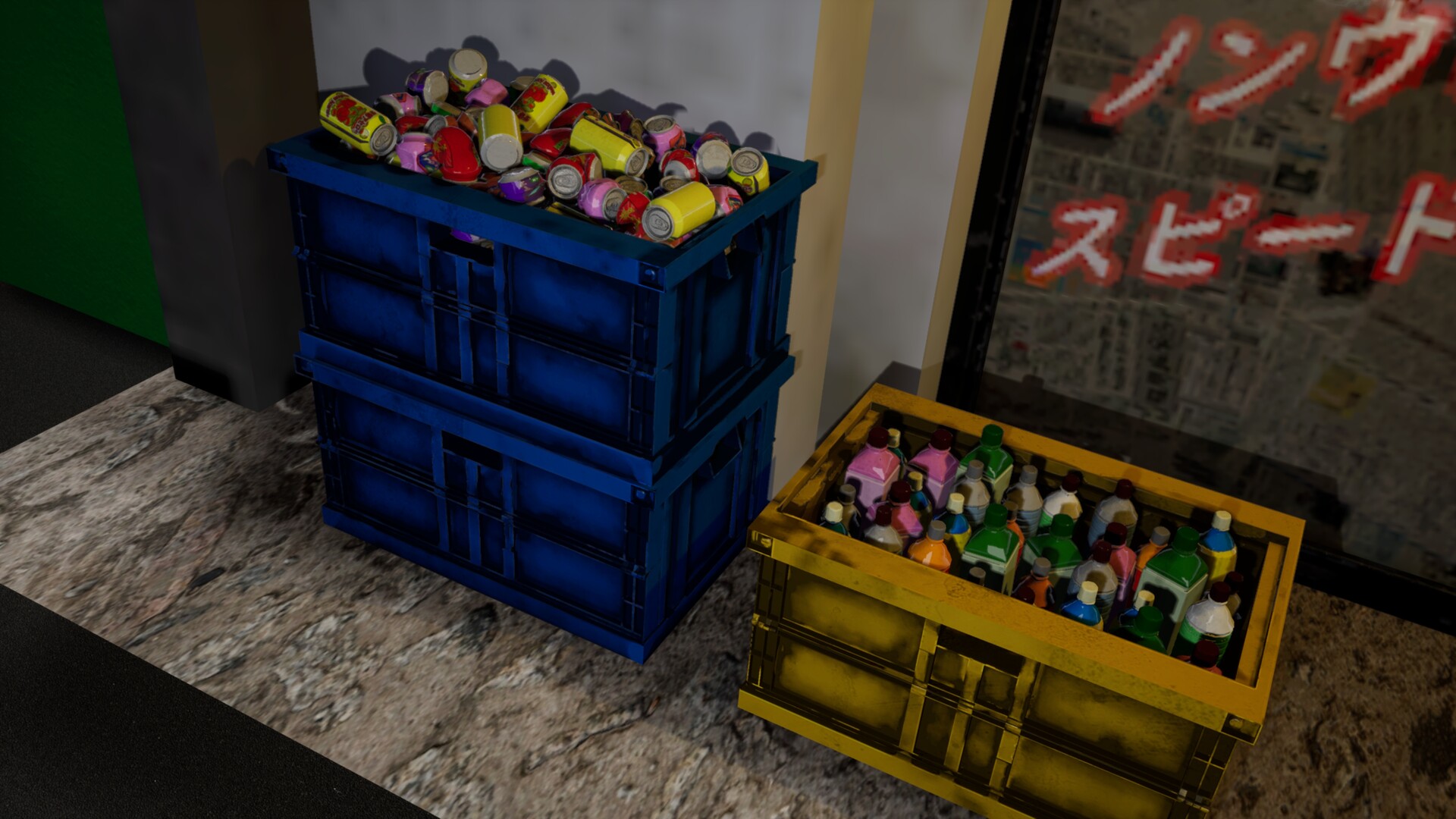 Benjamin Hood - Ramen Shop Environment