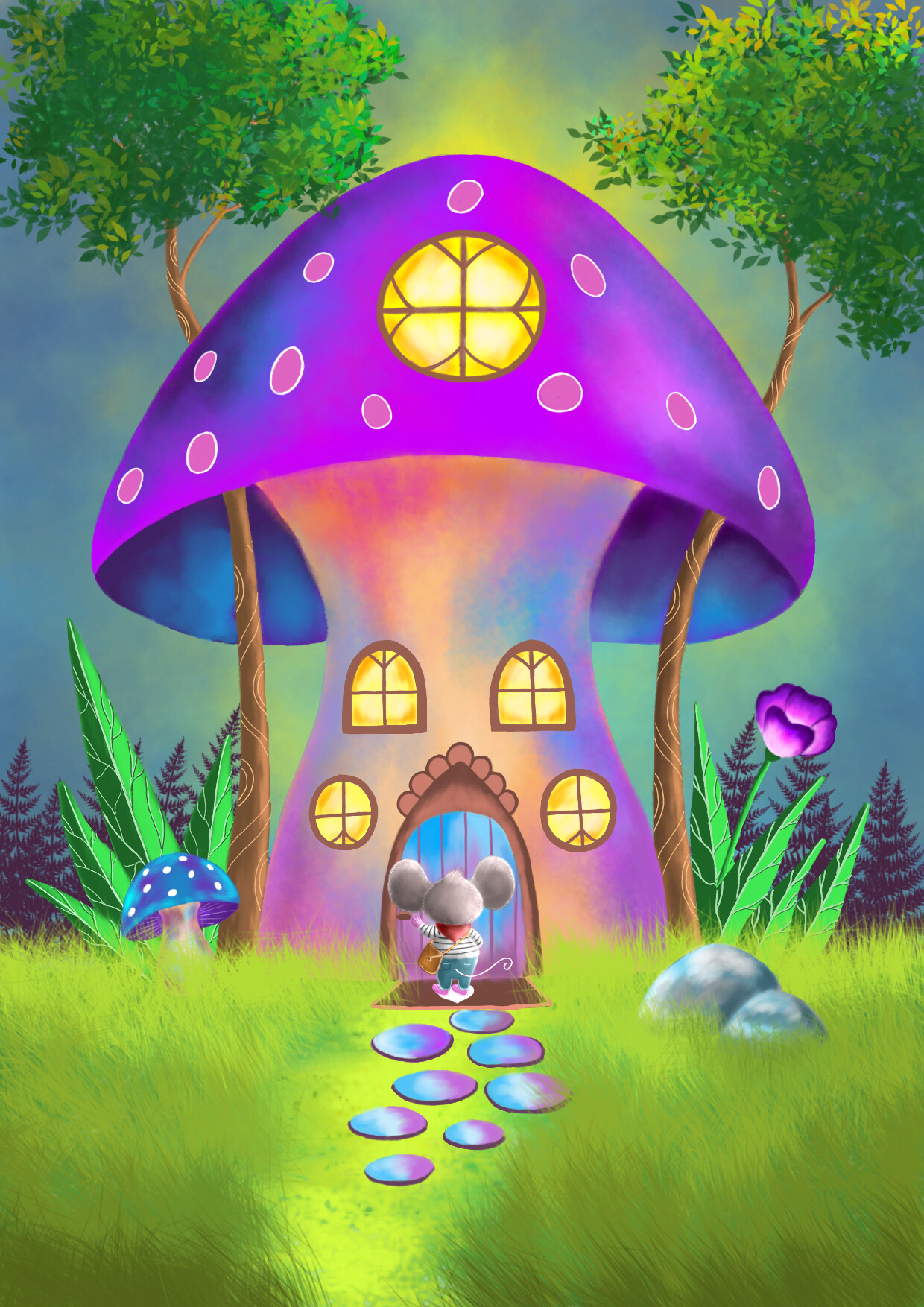 ArtStation - Mushroom House