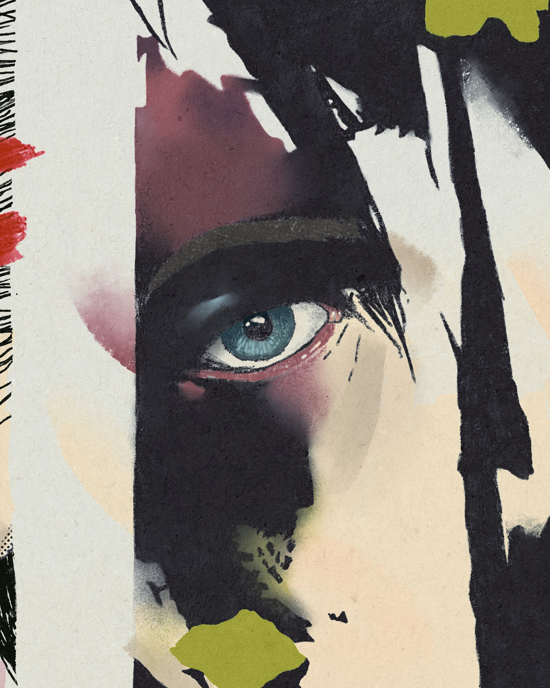 Brit Hansen - Fractured Person with Shattered Pink