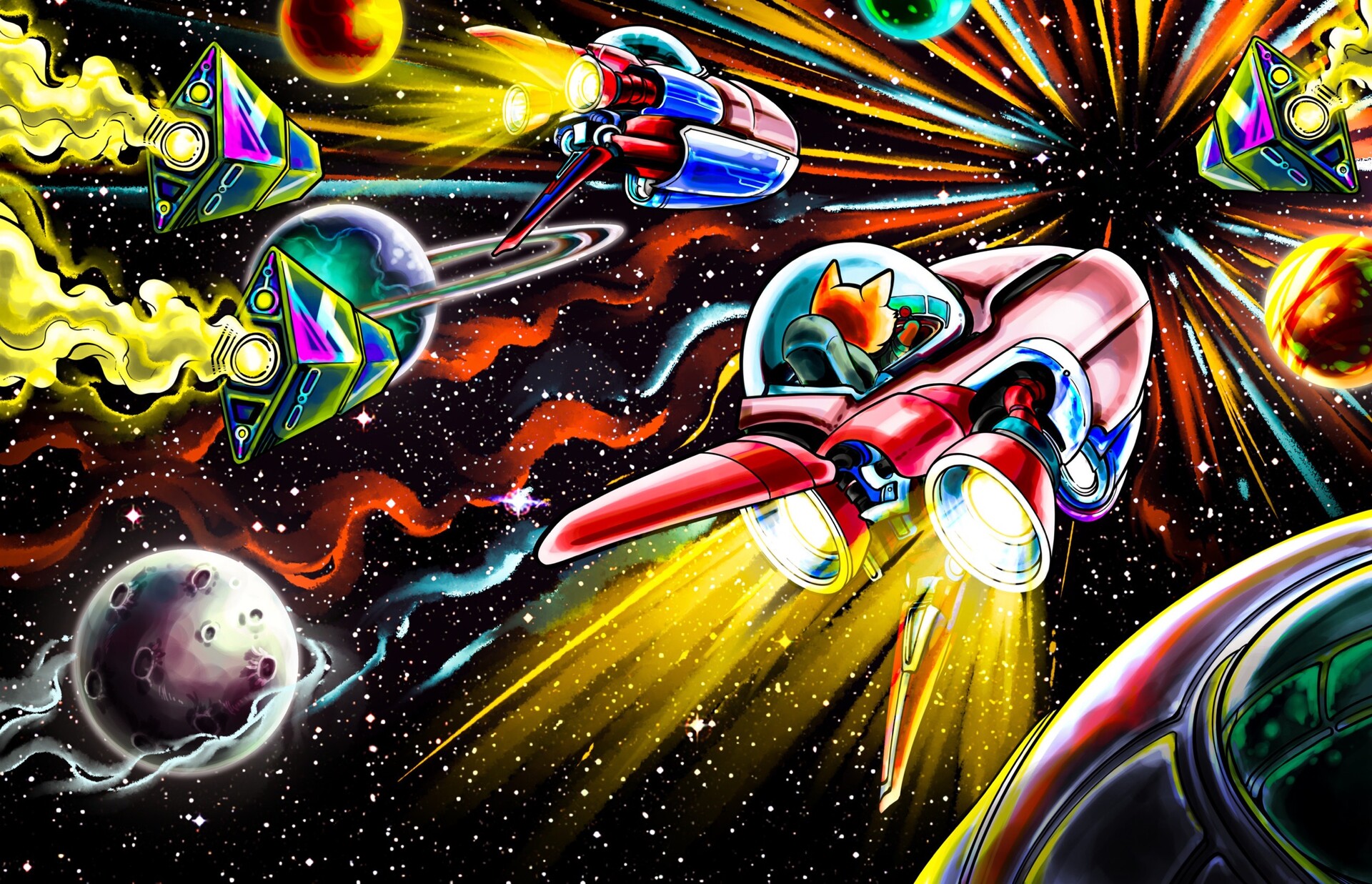 ArtStation - Jump into space