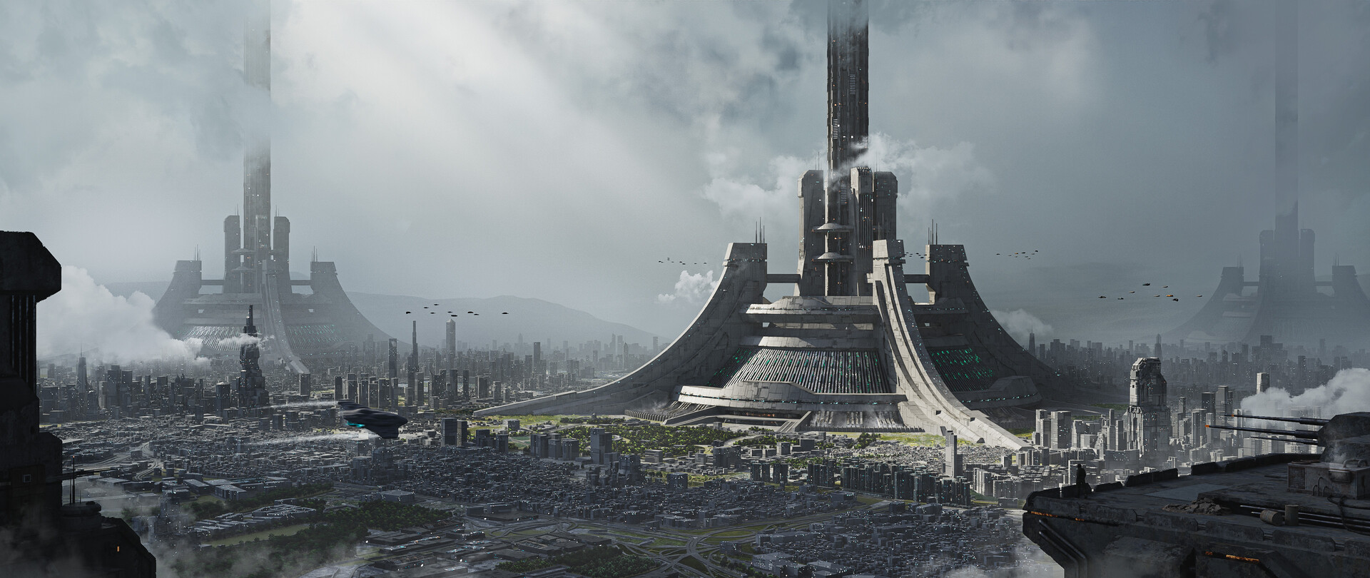 ArtStation - Space elevator