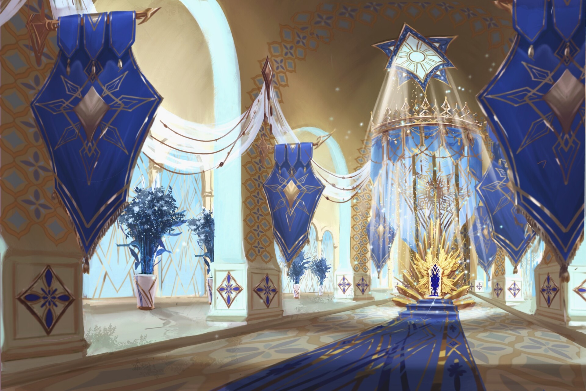 ArtStation - Throne room