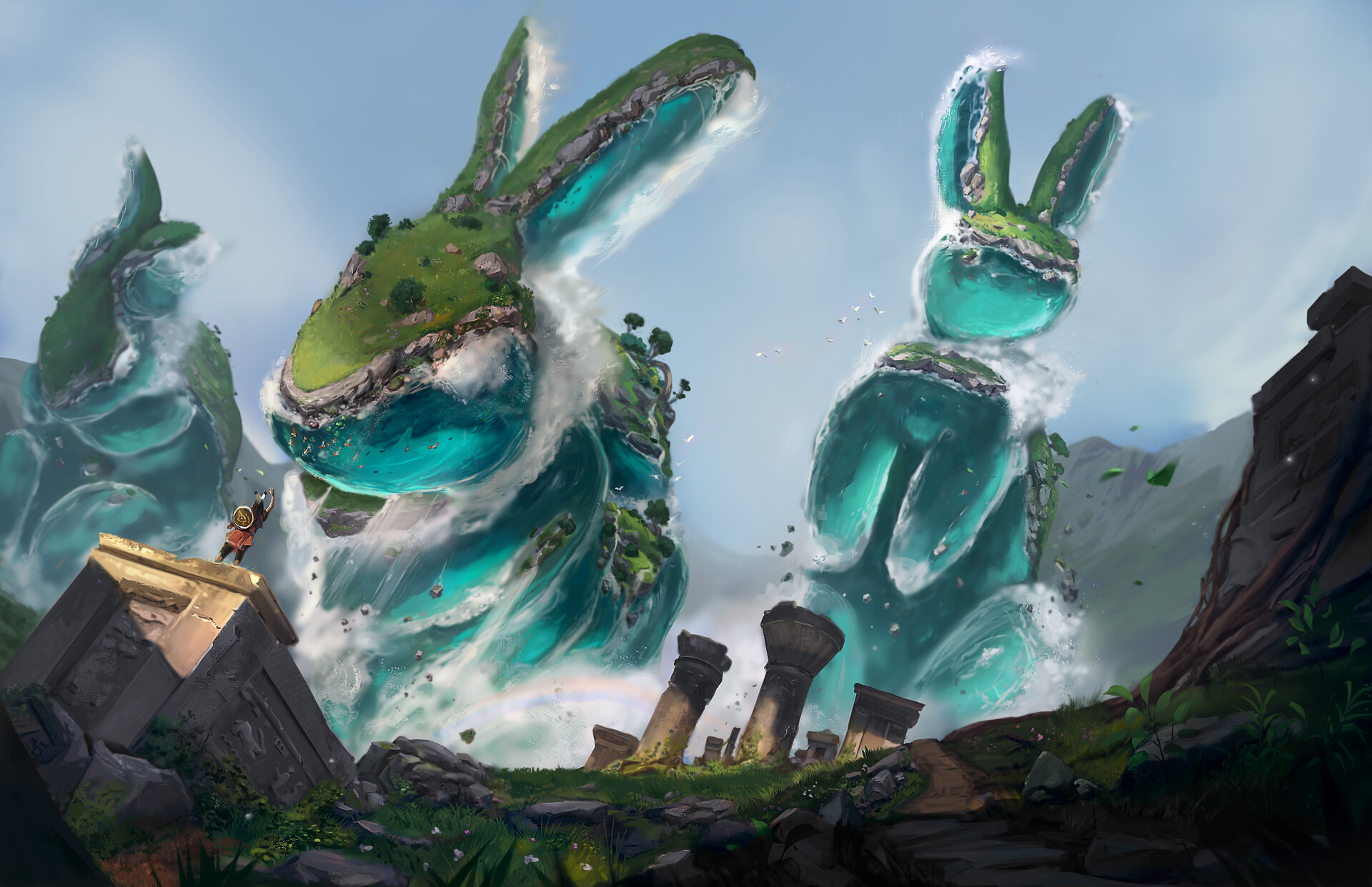 ArtStation - Ancient Water Rabbit