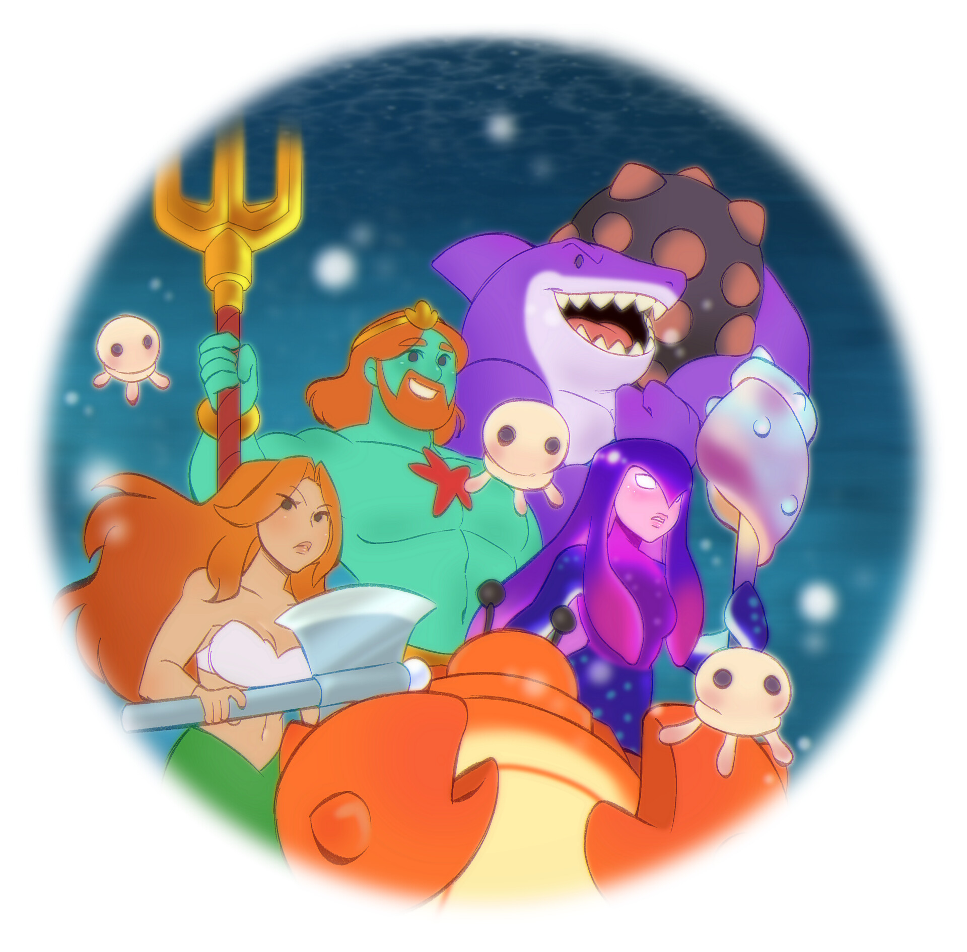 ArtStation - Clash Mini FanArt - Water Minis - 22/12/2022