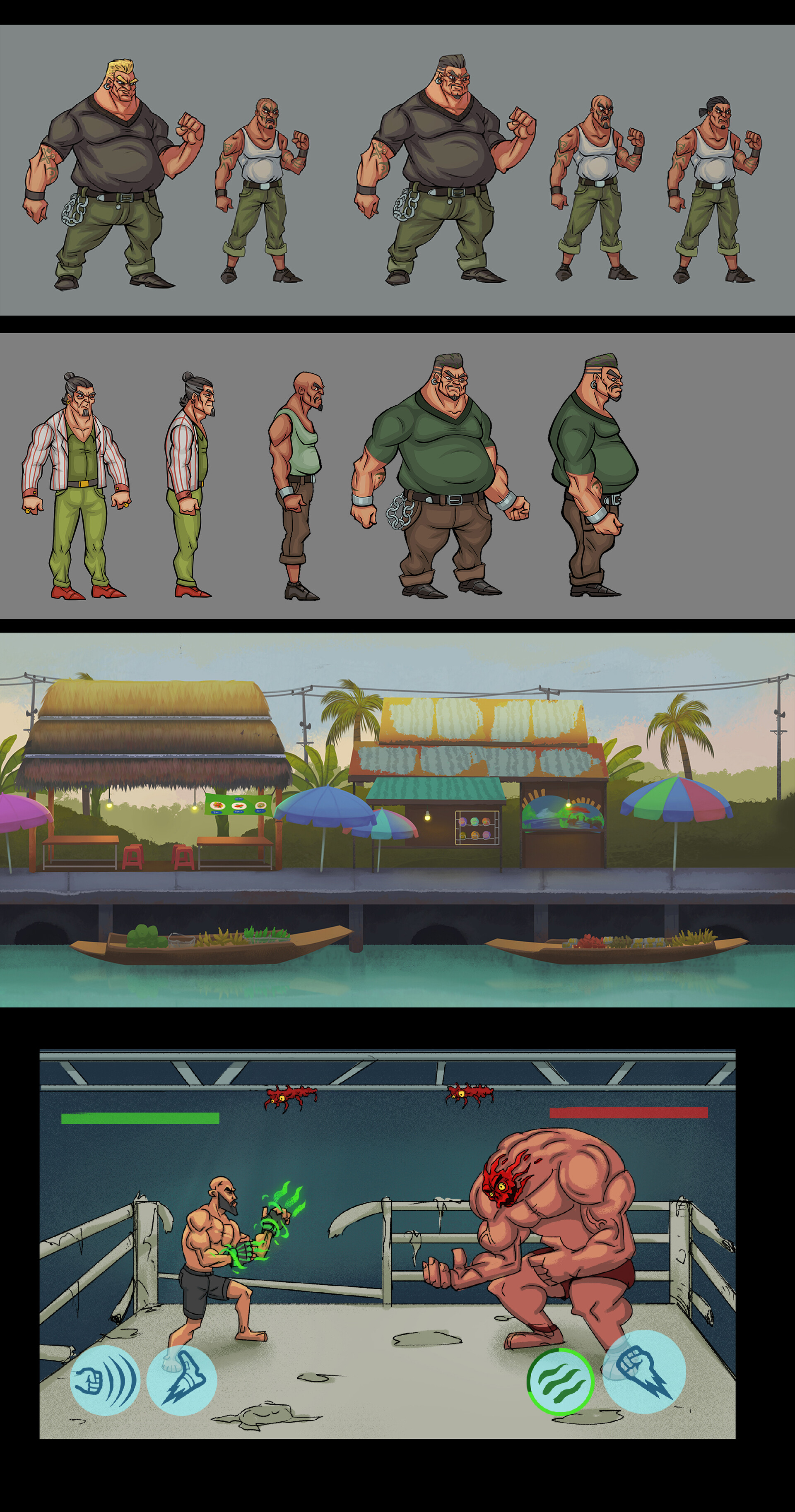 ArtStation - ONE CHAMPION SHIP GAME