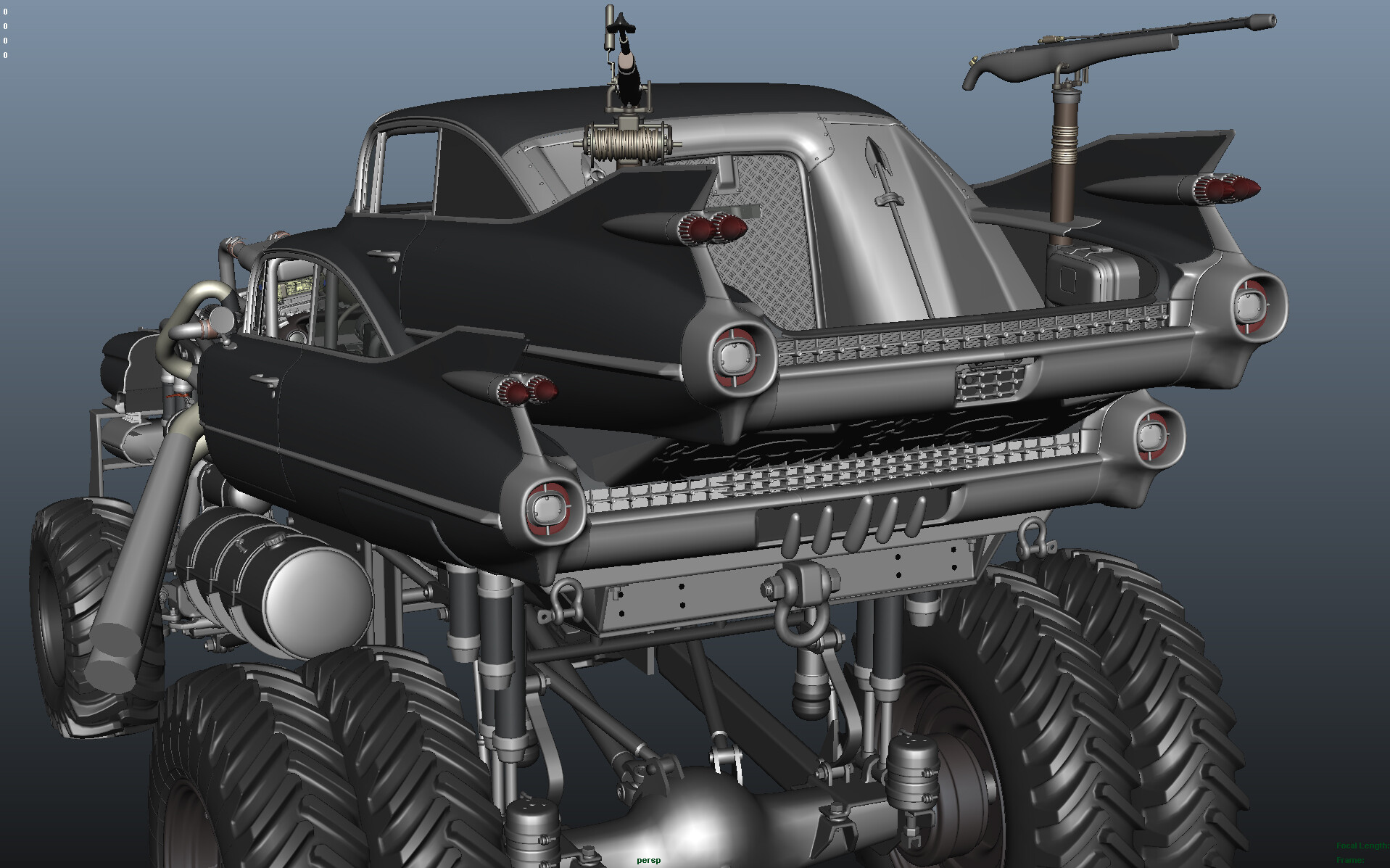 Andrea Sanna - Mad Max Fury Road fan Art - The Gigahorse