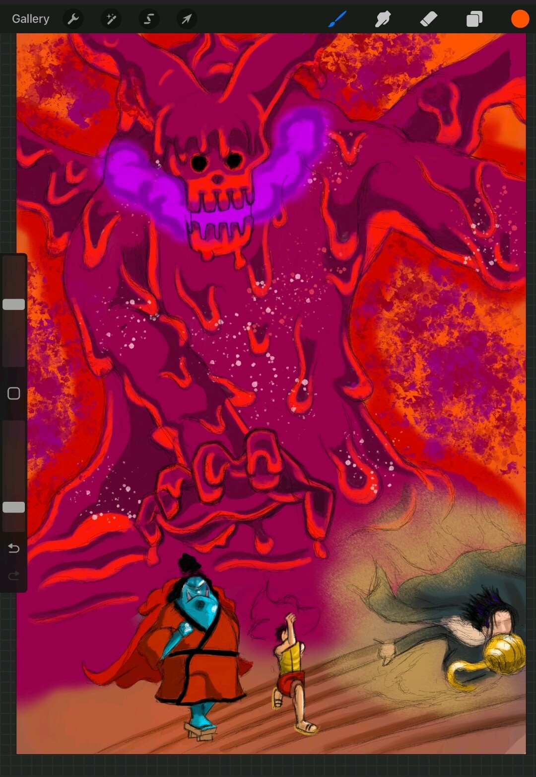 ArtStation - Escaping from the Hell demon Warden Magellan