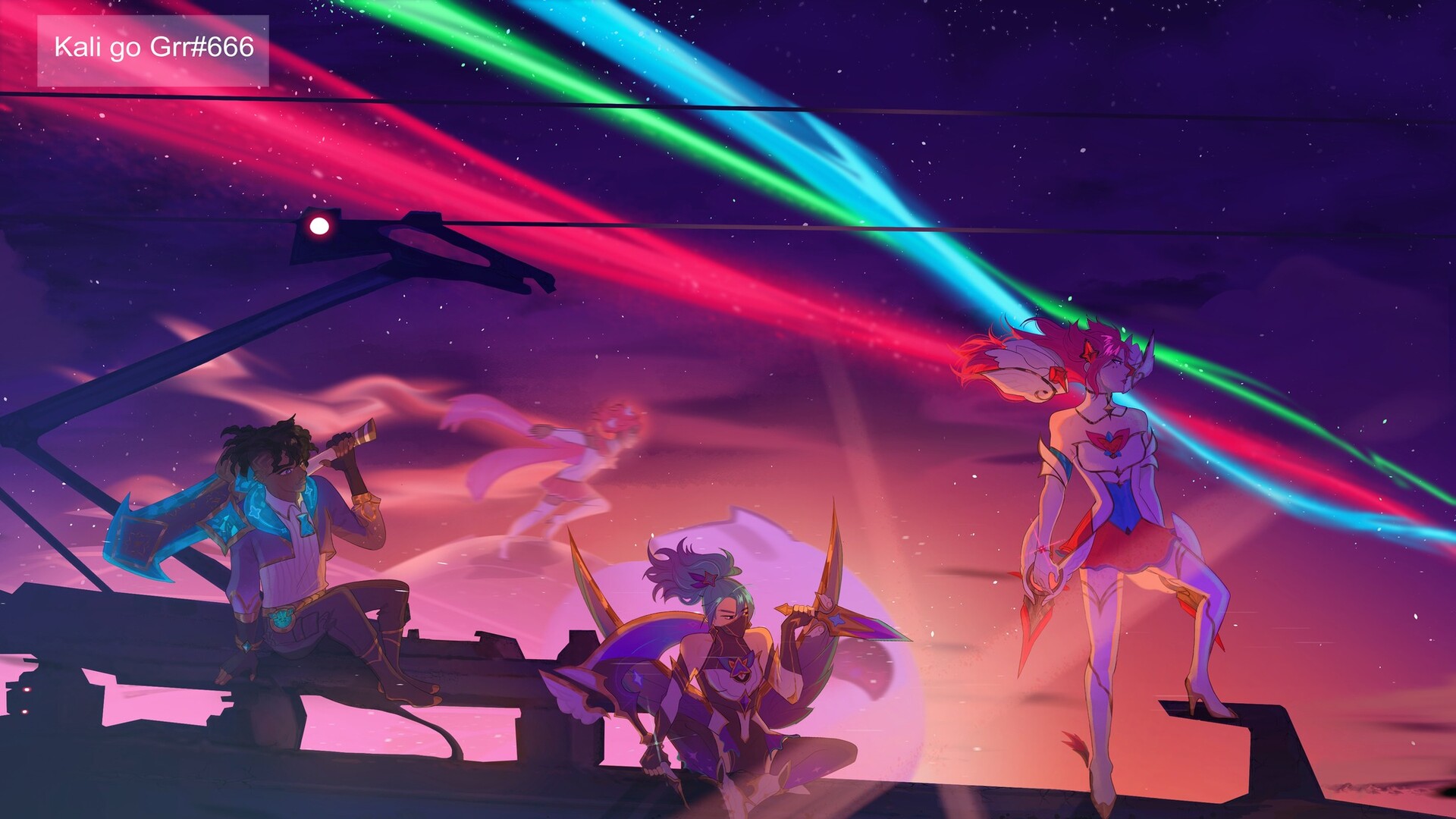 ArtStation - Star Guards - League of Legens