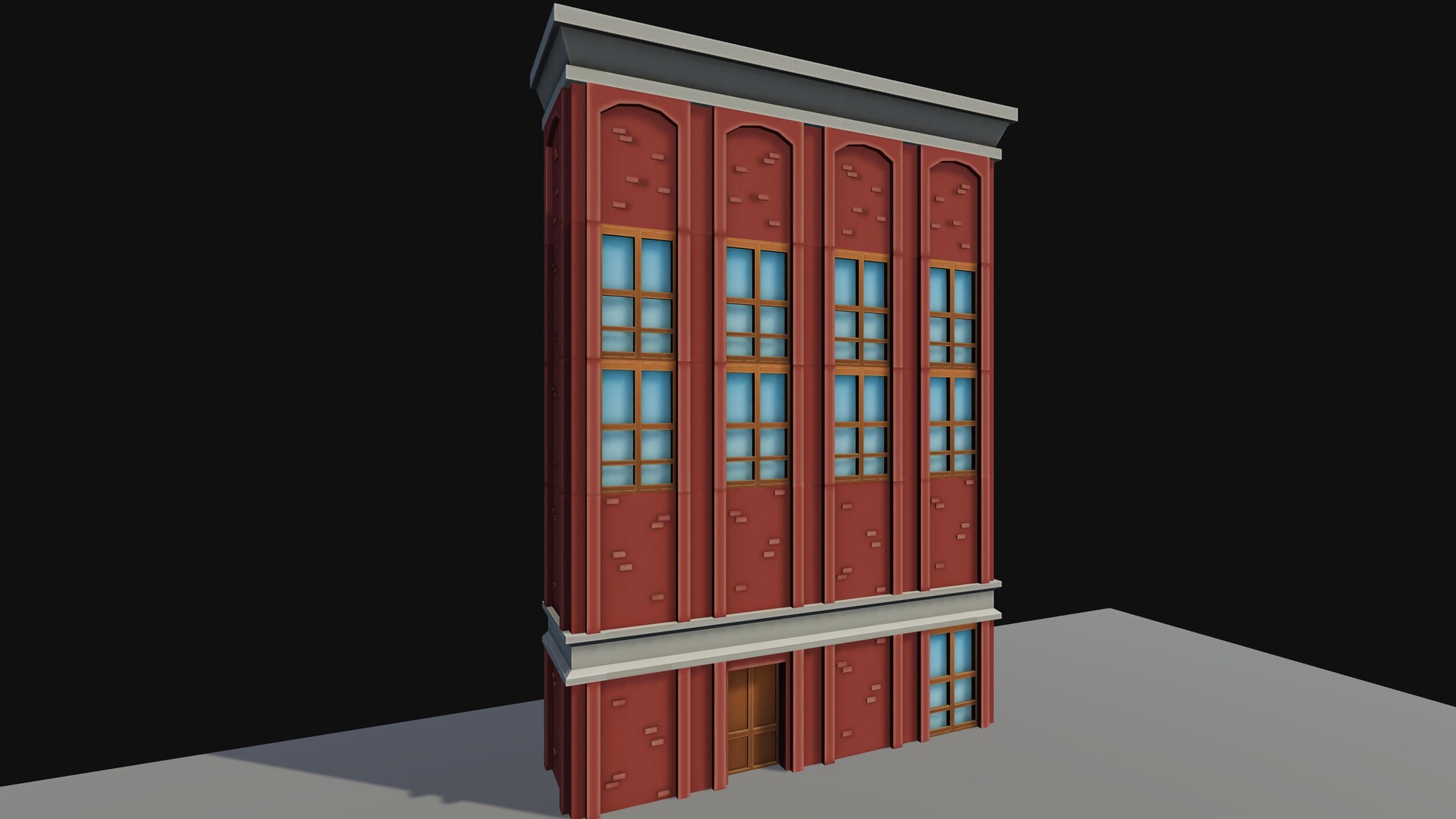 ArtStation - Modular Stylized Building
