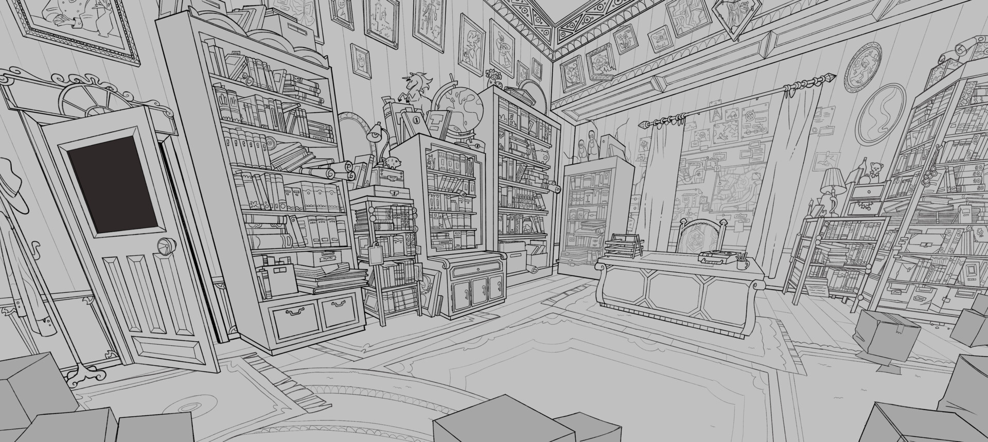 ArtStation - The Recording room