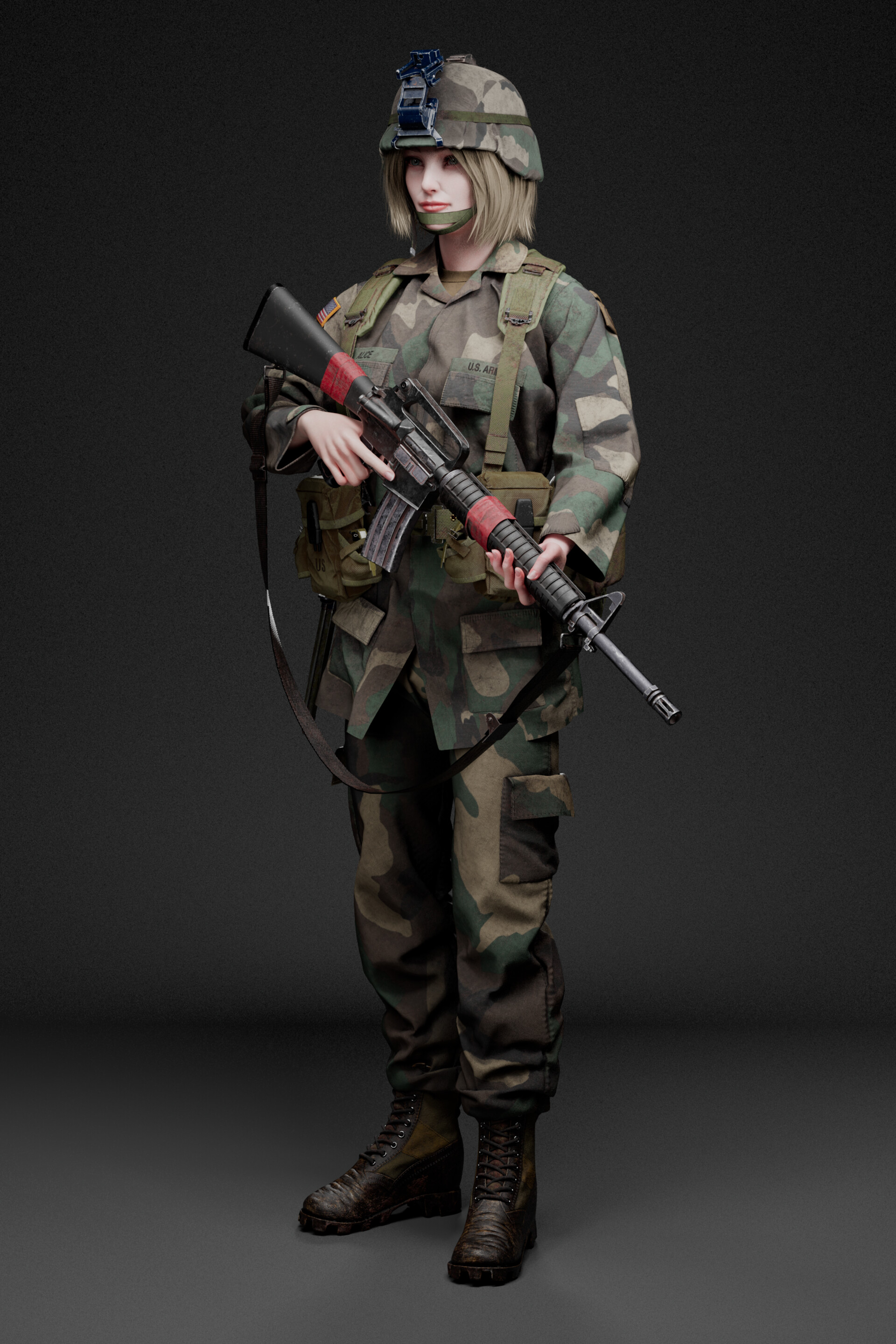 ArtStation - ALICE All-purpose Lightweight Individual Carrying Equipment