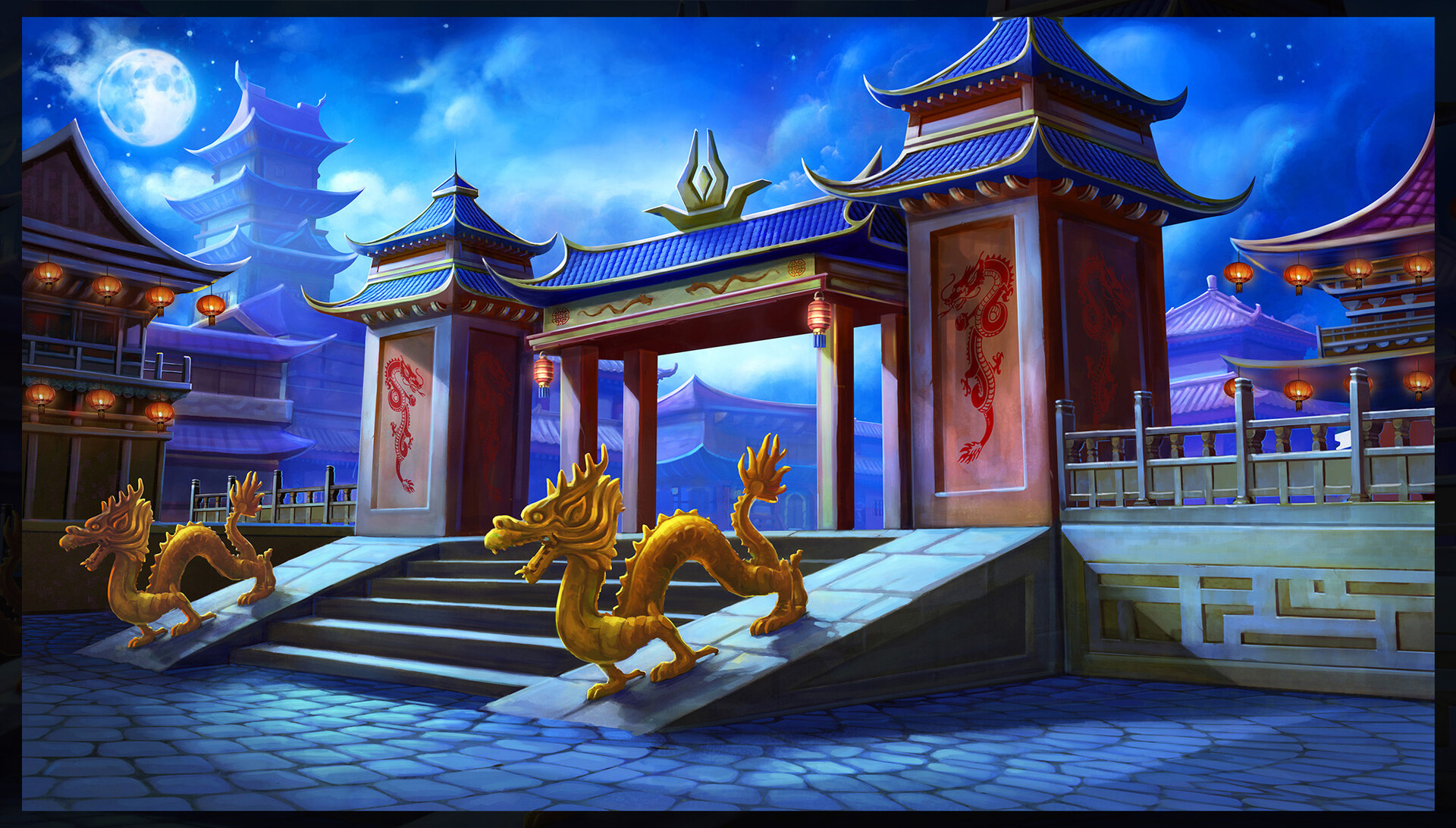 ArtStation - Chinese Temple