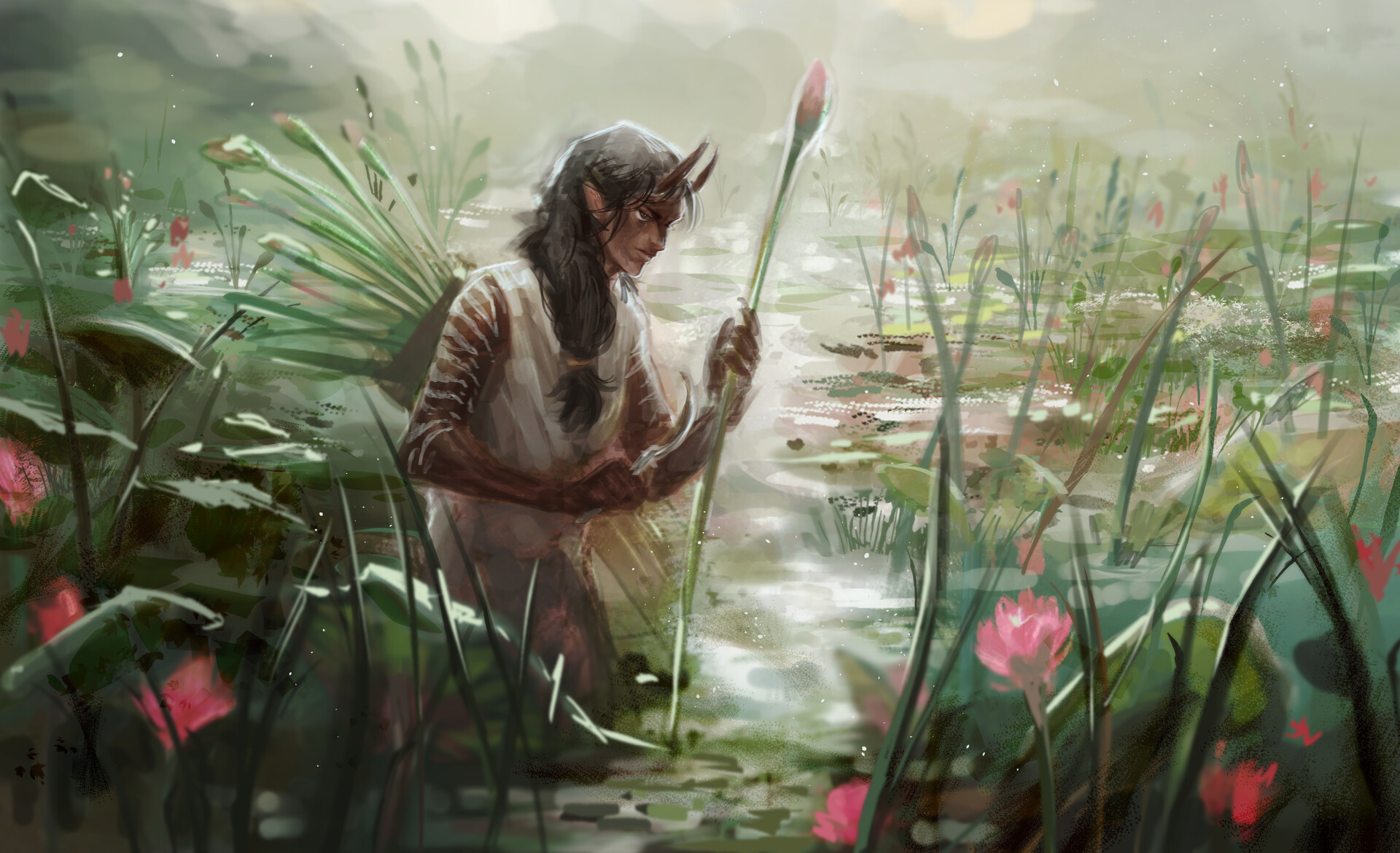 ArtStation - Harvest, quick sketch