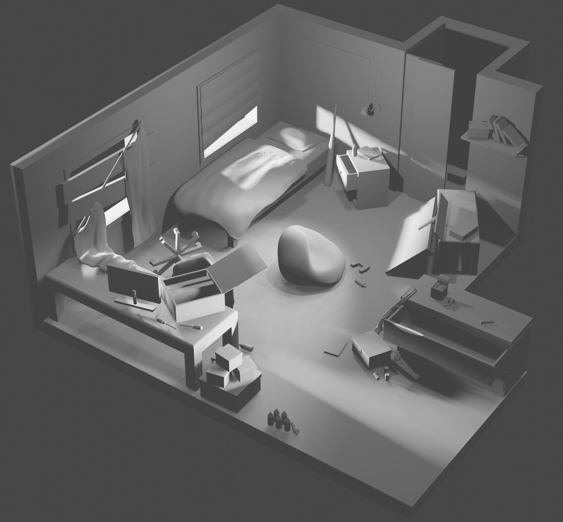 Anders Andersen - Post apocalyptic interior design