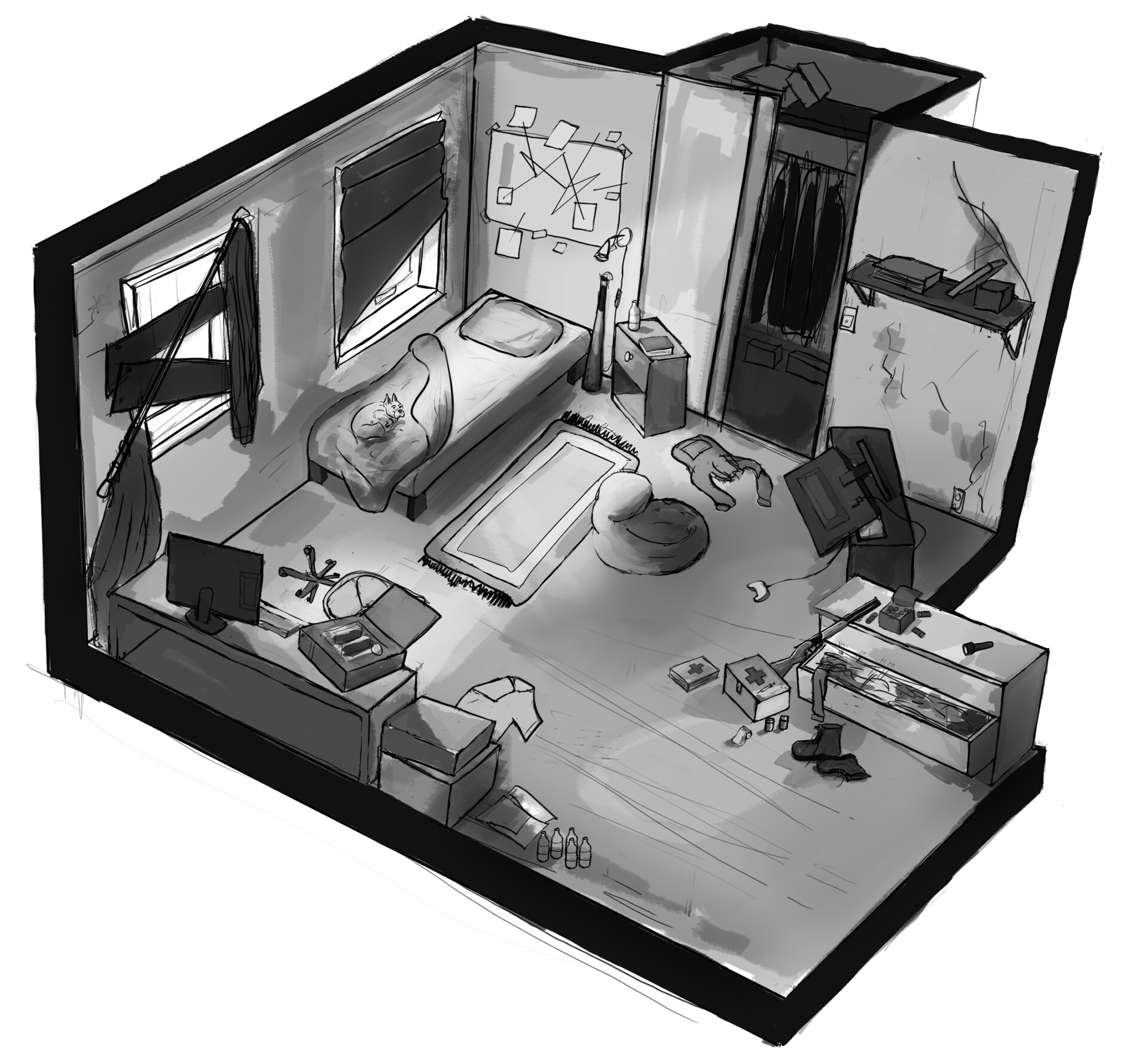 Anders Andersen - Post apocalyptic interior design