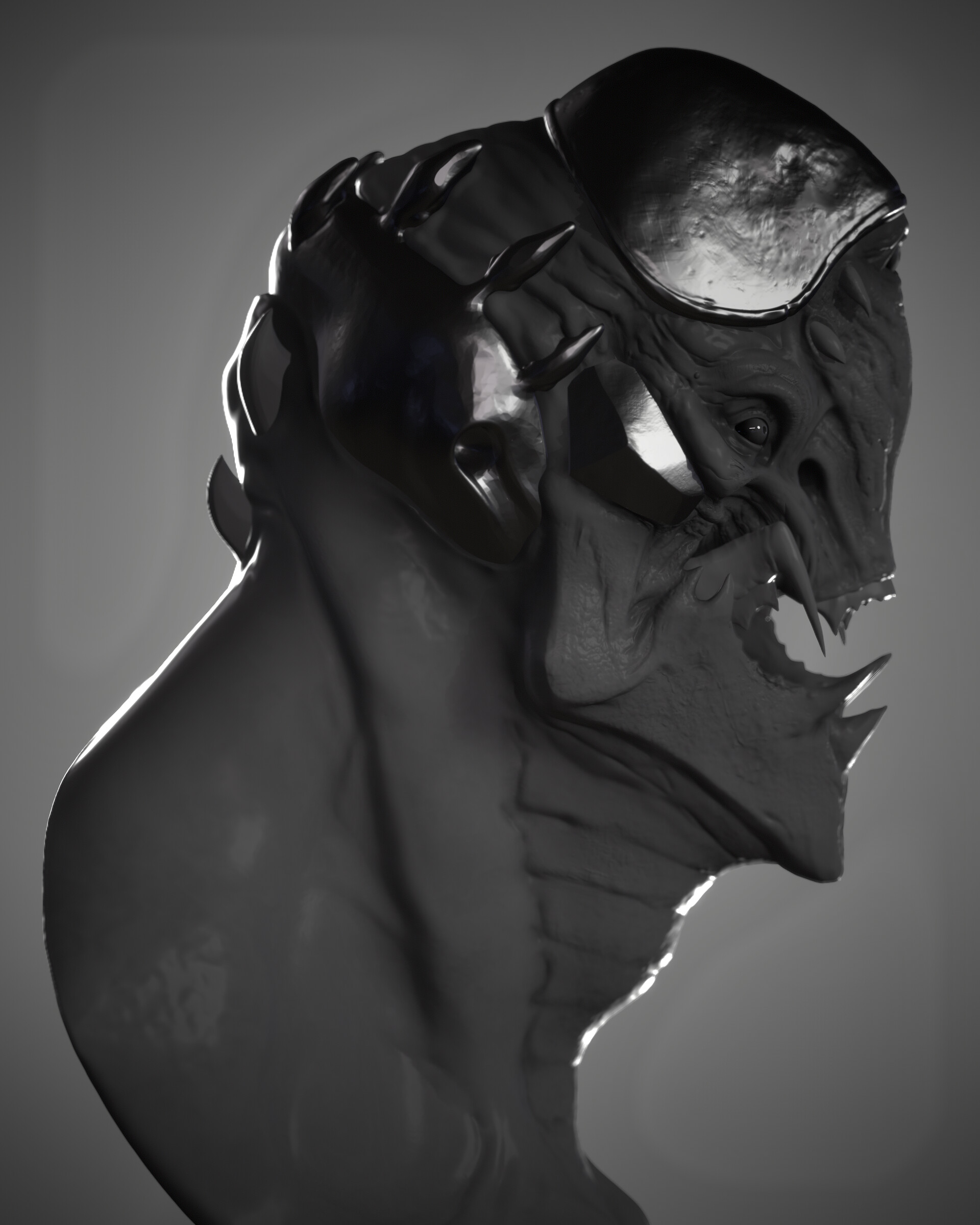 Mikhail Malyshev - Head 05 - Trinocular