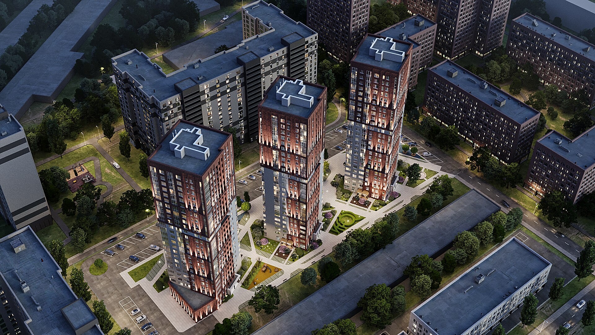 ArtStation - Visualization for the project of the residential complex ...