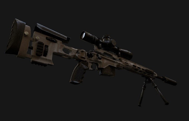 ArtStation - Sniper Texture