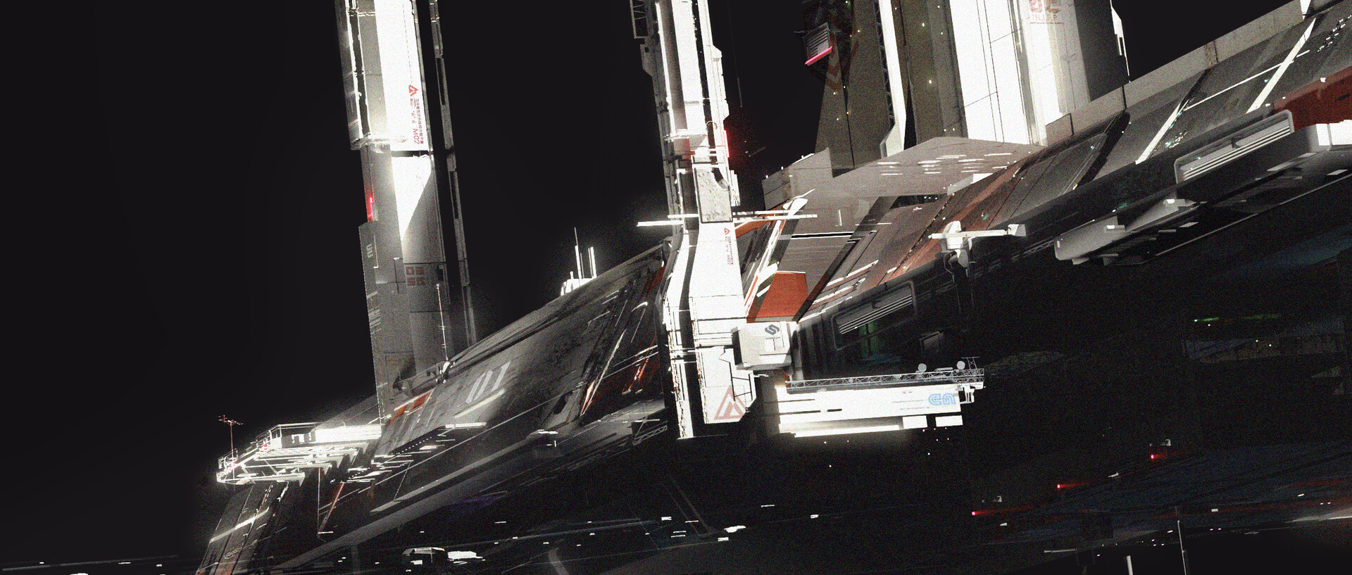 ArtStation - One Hundred Mornings-Space station-1