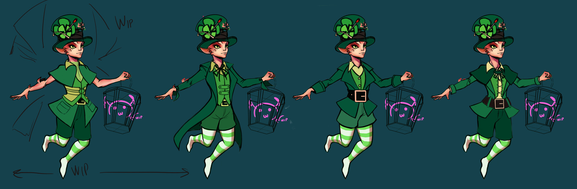 ArtStation - Dark Willow set concept