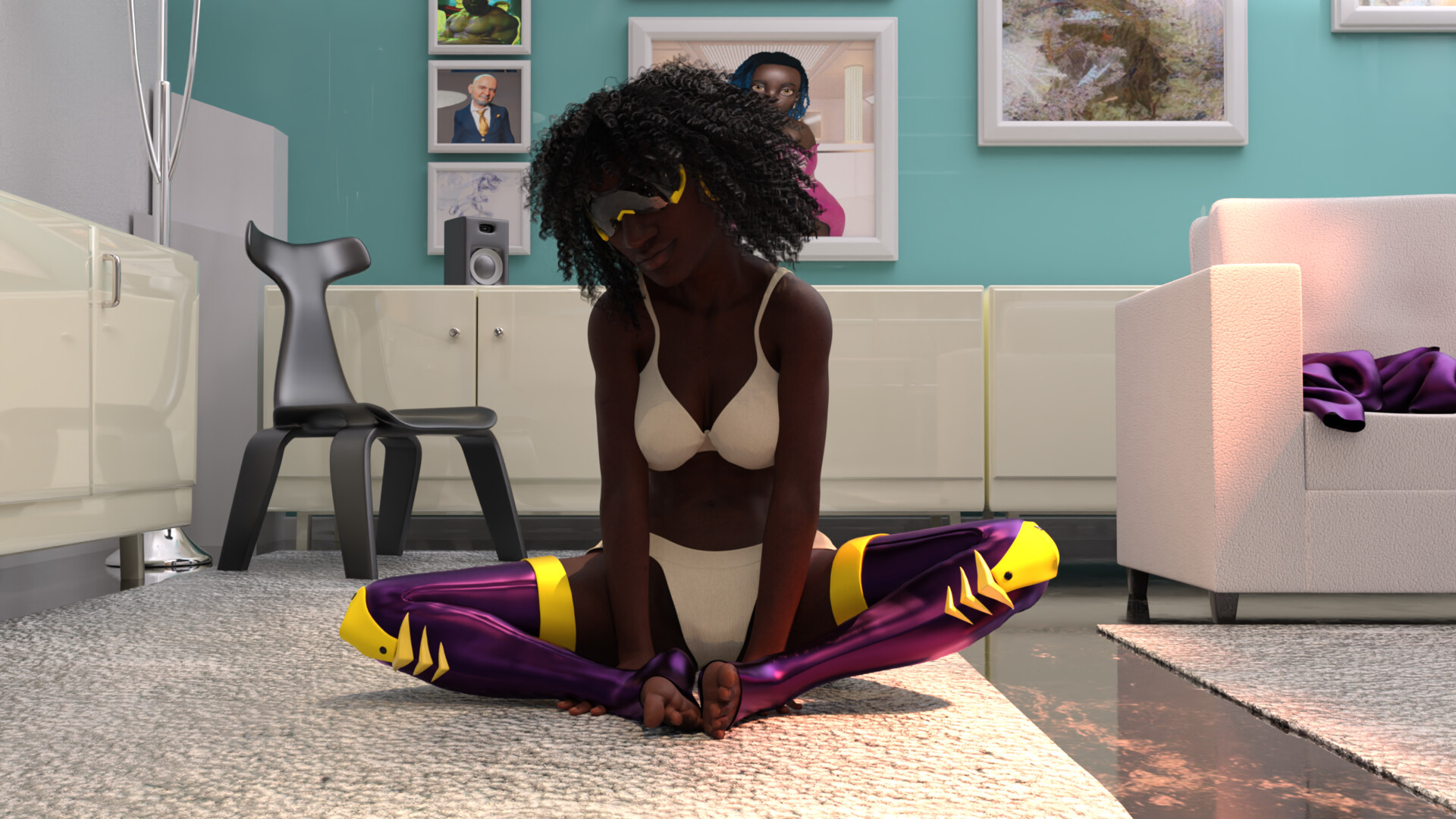 ArtStation - long days work