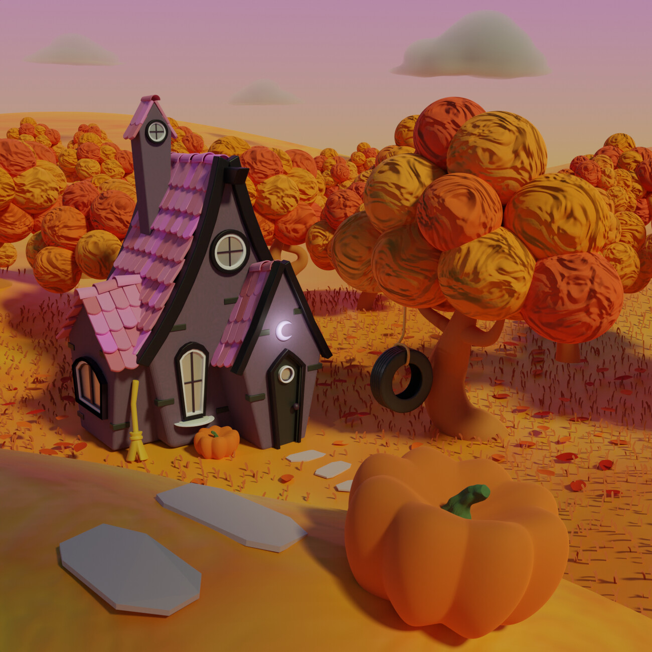 ArtStation - Little Witch House