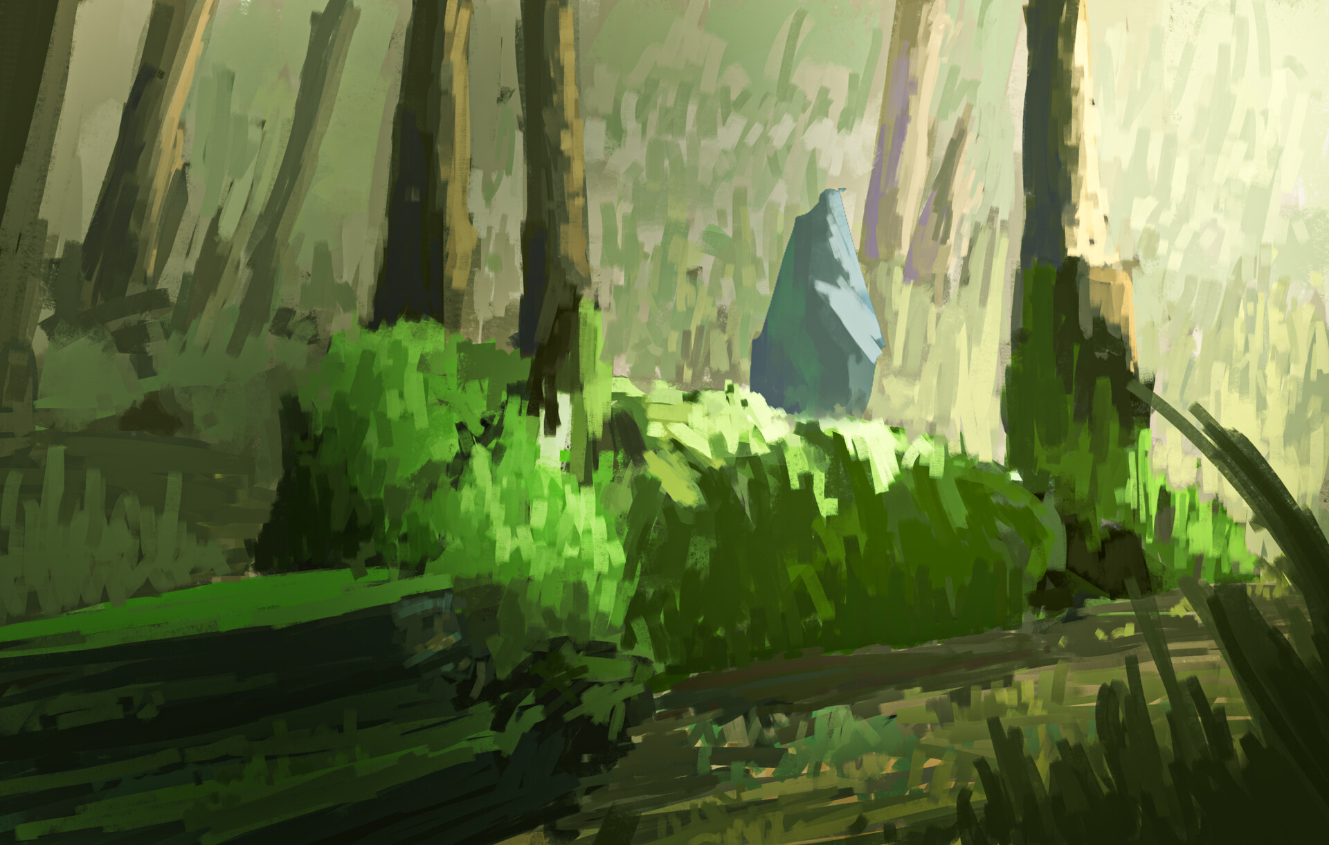 ArtStation - Newcomer scene diagram