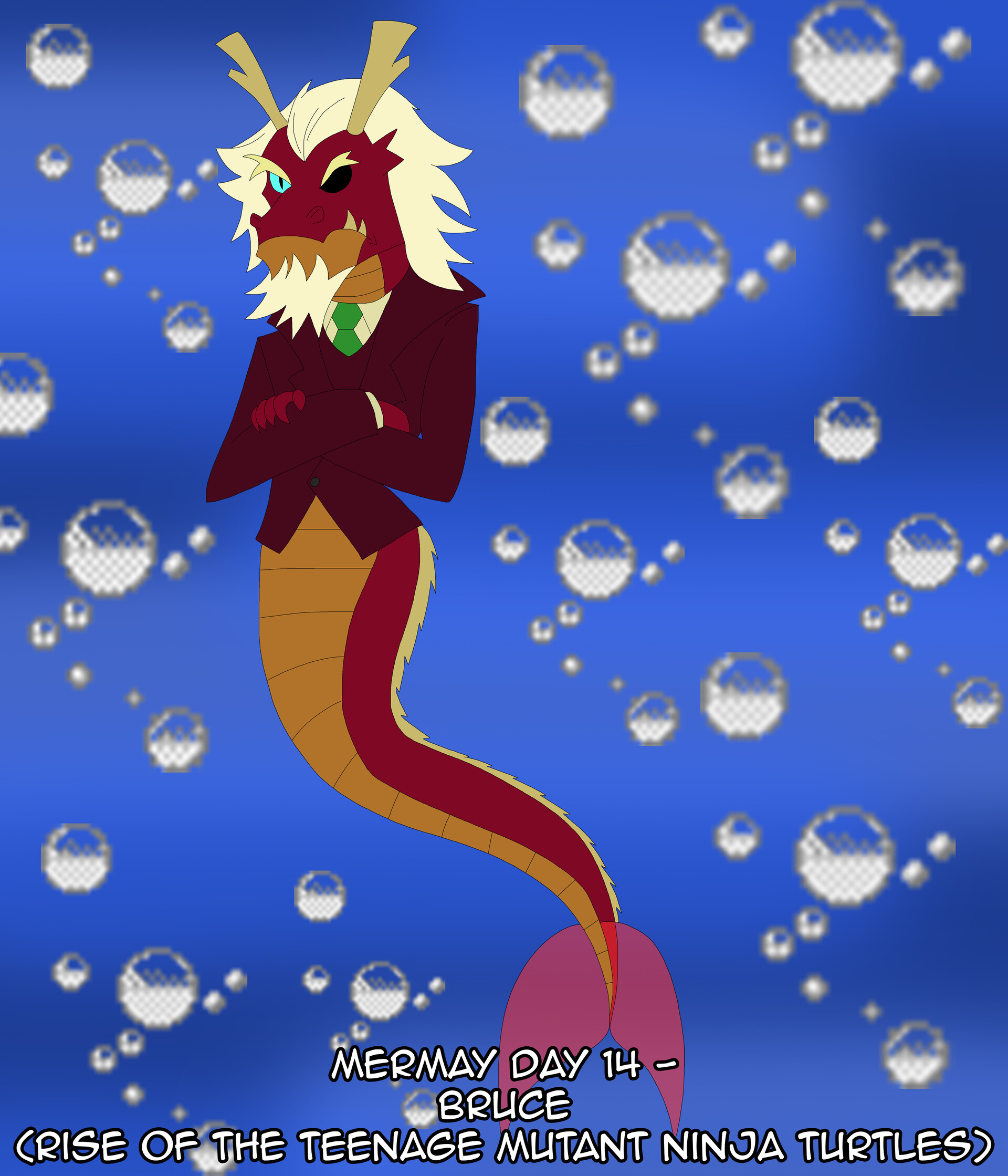 ArtStation - Mermay Day 14 - Bruce (Rise of the TMNT)