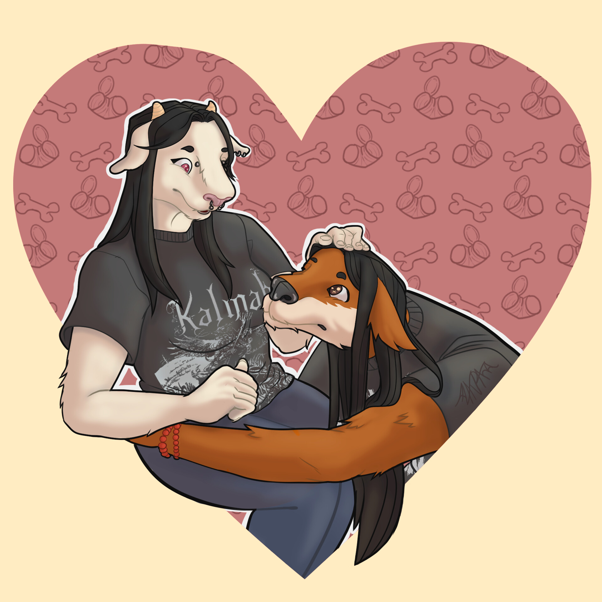 ArtStation - Furry couple