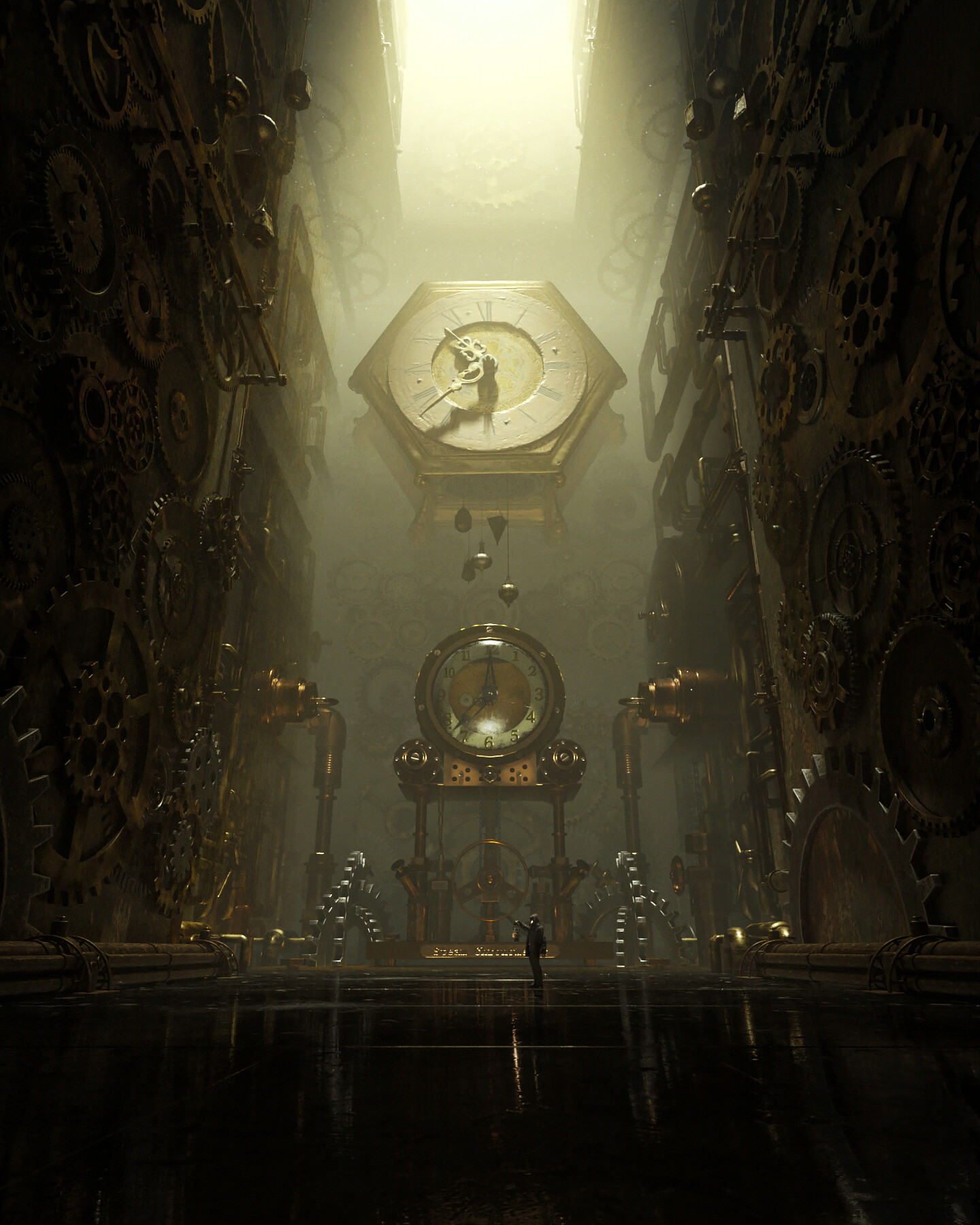ArtStation - Steampunk environment