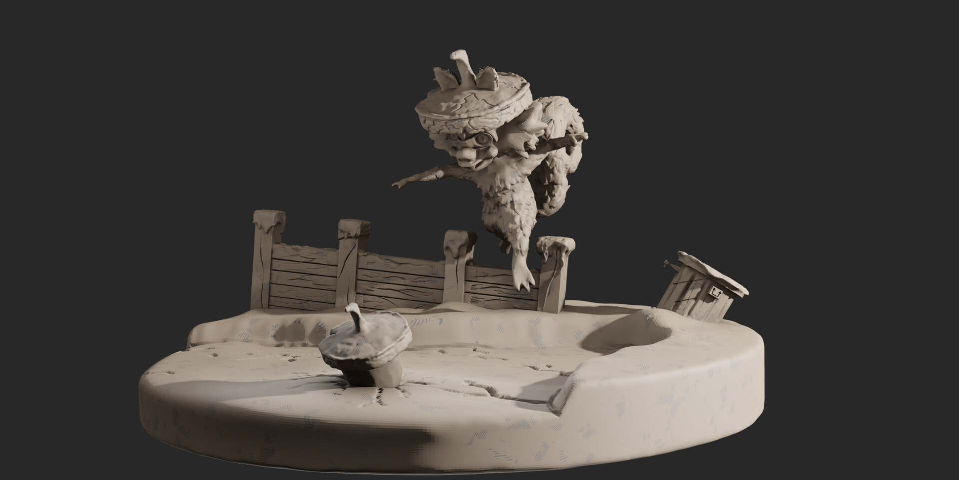 ArtStation - Ecumouth from Ankama art book