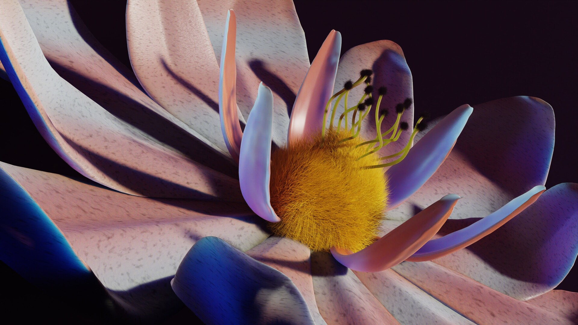 ArtStation - 3d Flower Model