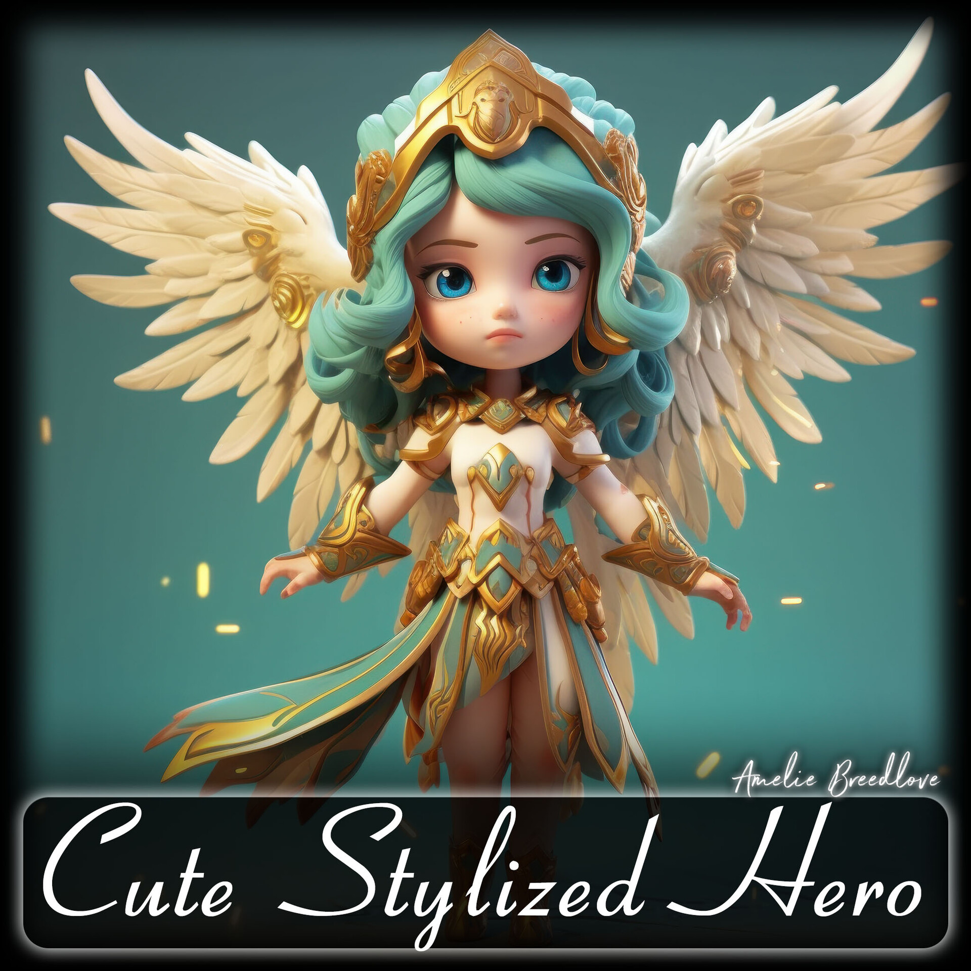 ArtStation - 200 Cute Hero Character (Full Body) Reference Pack | 4K | v.1