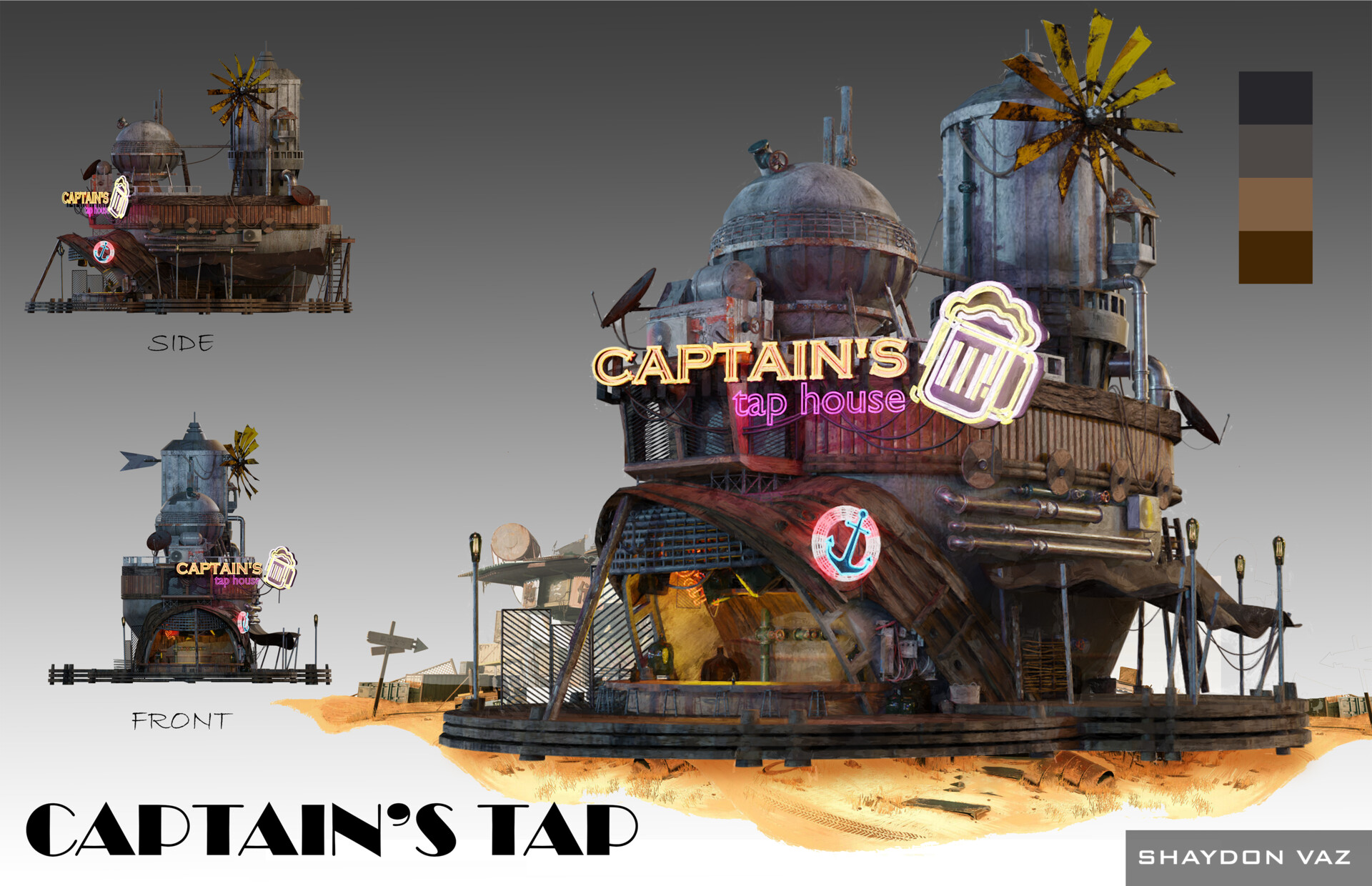 ArtStation - Captain's Tap