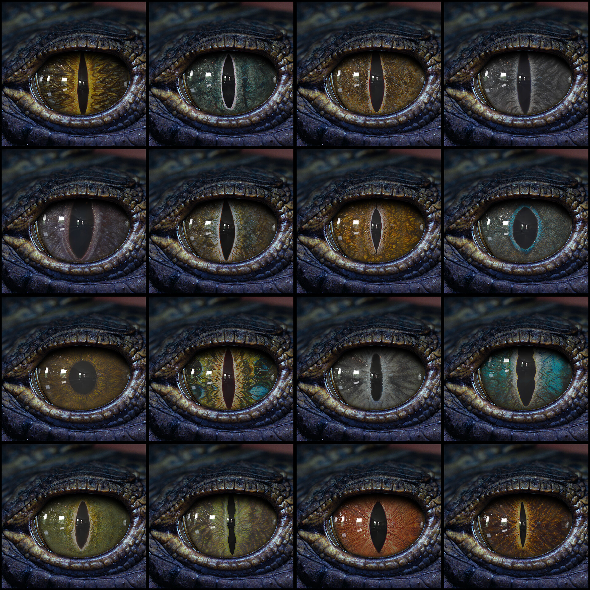 ArtStation - Creature Eyes Vol 09 - PBR