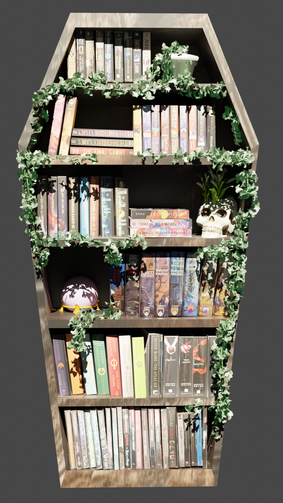 Hawkingbird - Coffin Bookshelf