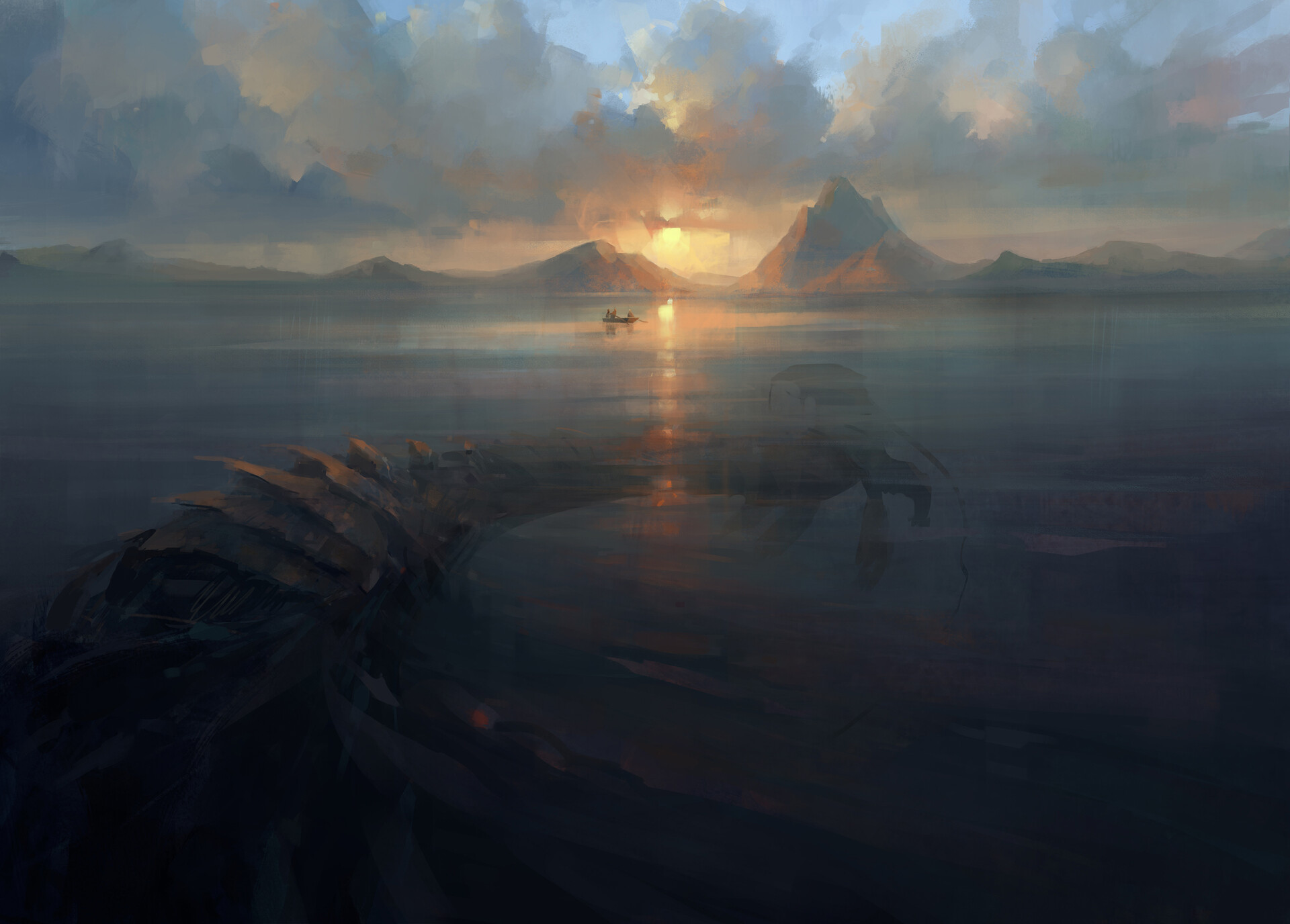 ArtStation - Sunset