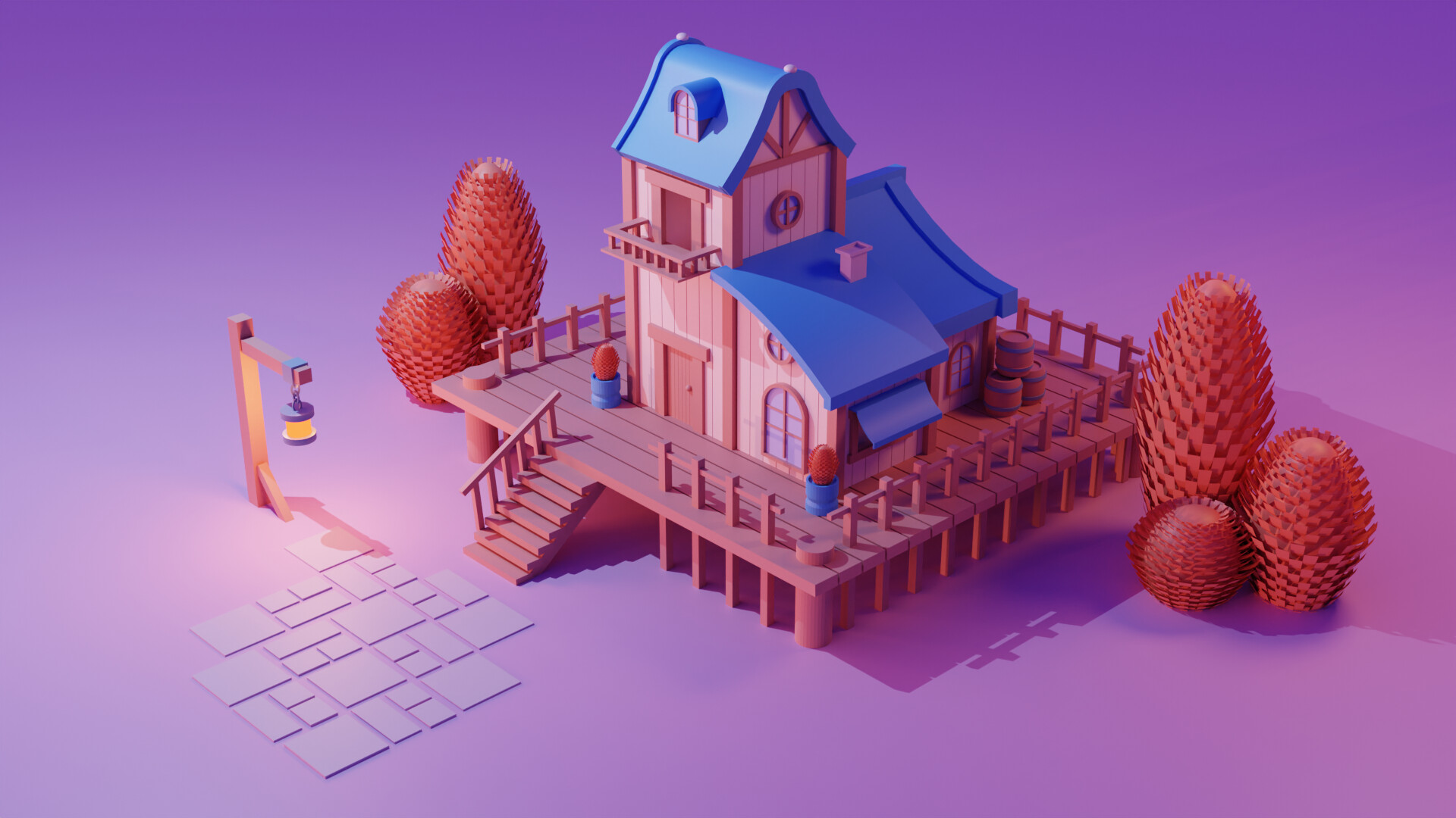 ArtStation - Pretty House