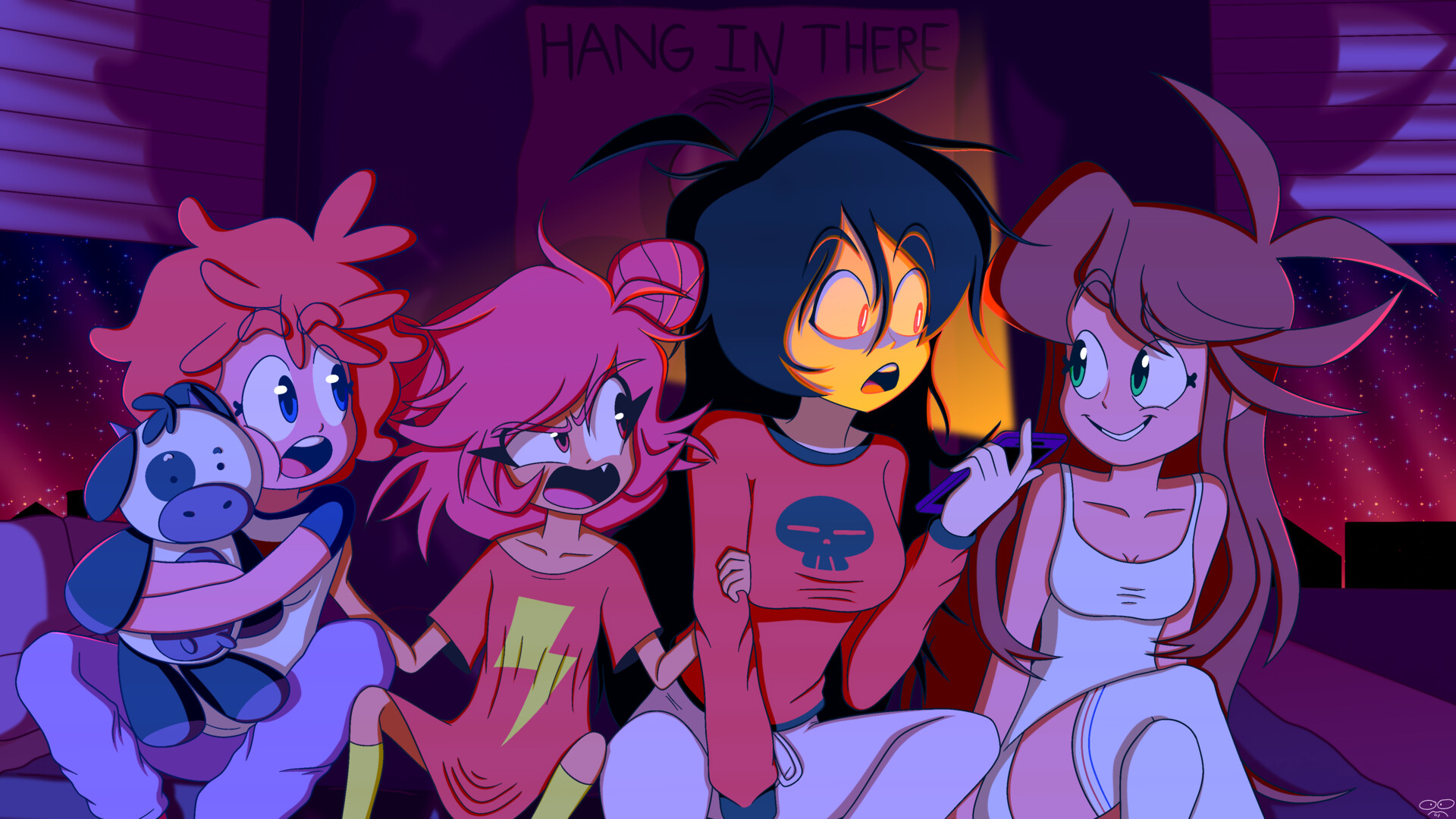 ArtStation - Doki Doki Sleepover Club