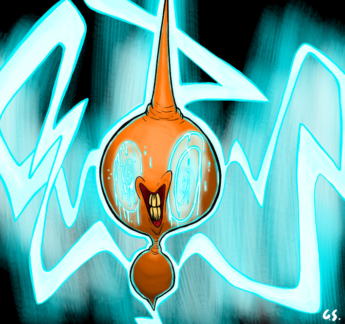 ArtStation - Rotom, but Scary