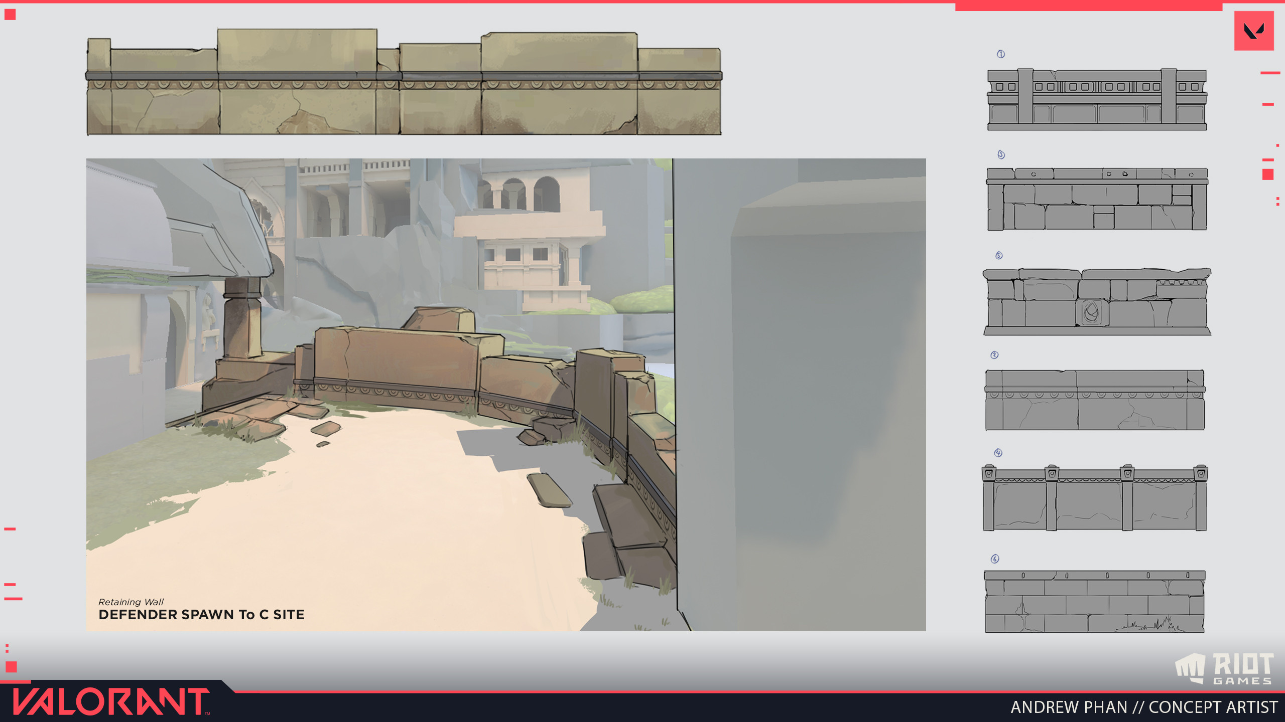 Droo Designs - VALORANT // LOTUS VISUAL DEVELOPMENT