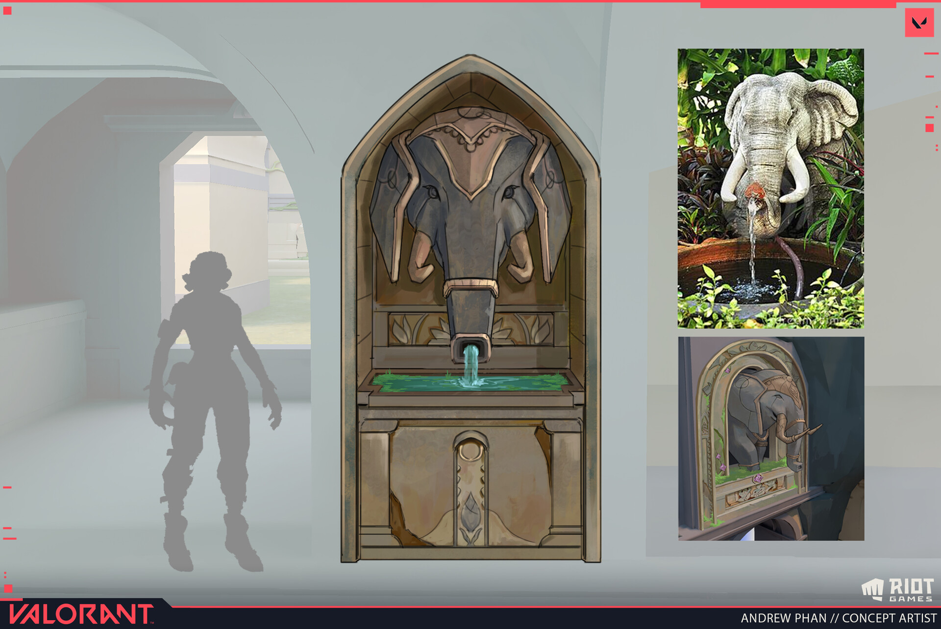 Droo Designs - VALORANT // LOTUS VISUAL DEVELOPMENT