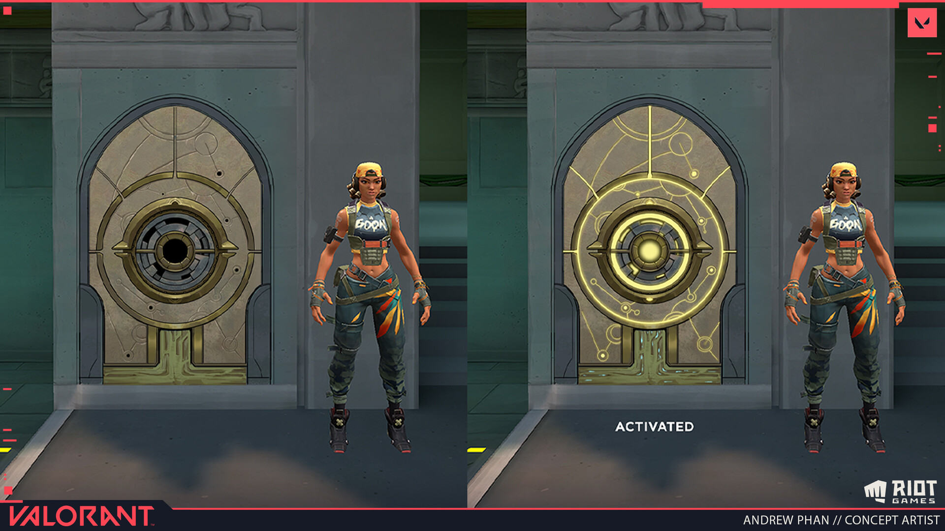 Droo Designs - VALORANT // LOTUS VISUAL DEVELOPMENT