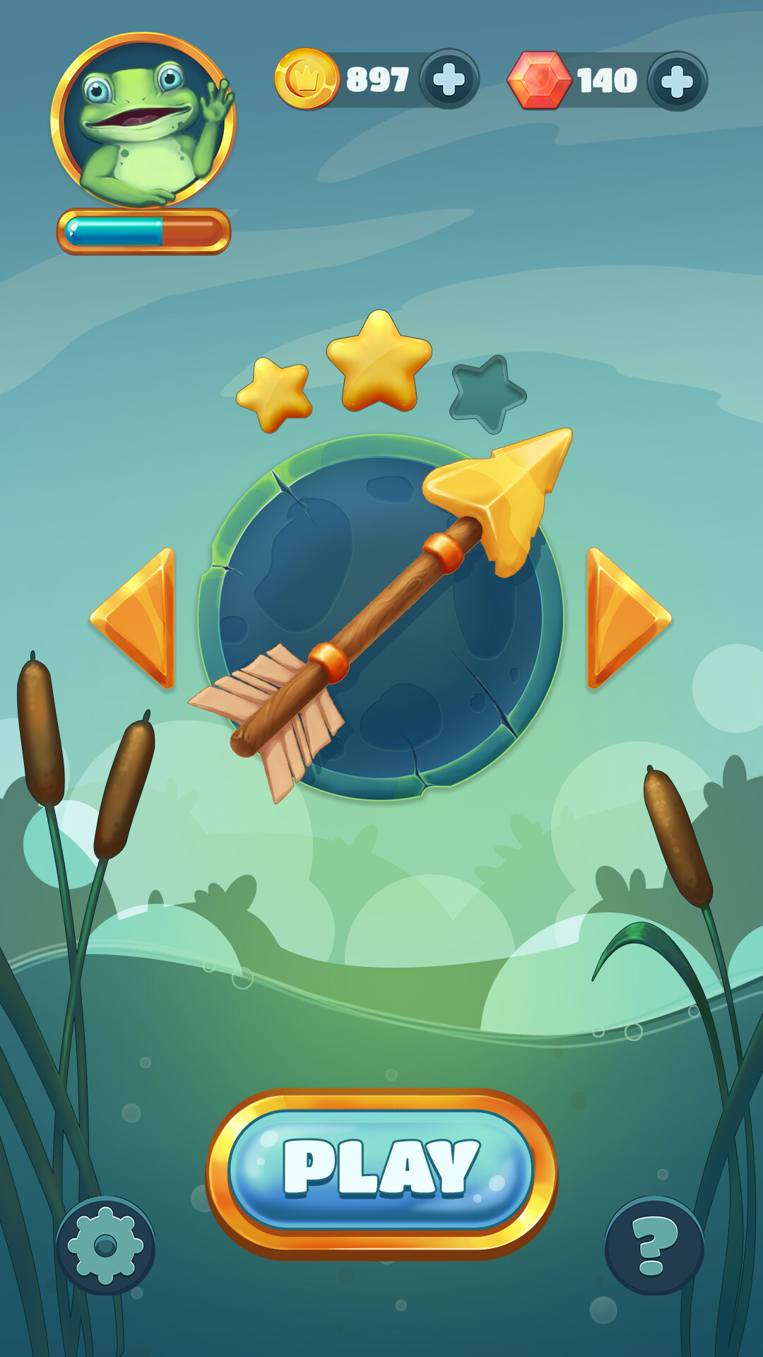 ArtStation - Modules for mobile game (UI) (Skills up school game graphics)