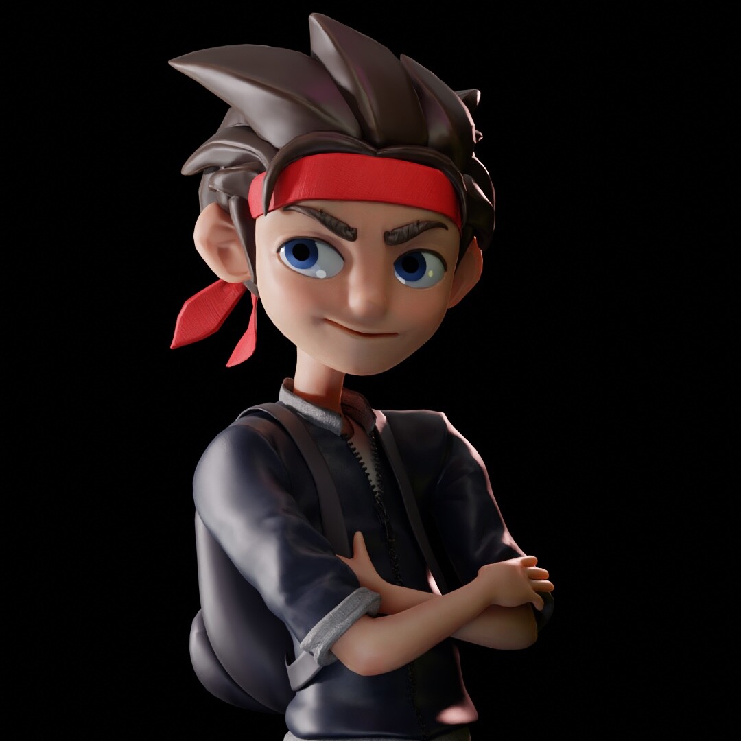 ArtStation - Stylized boy