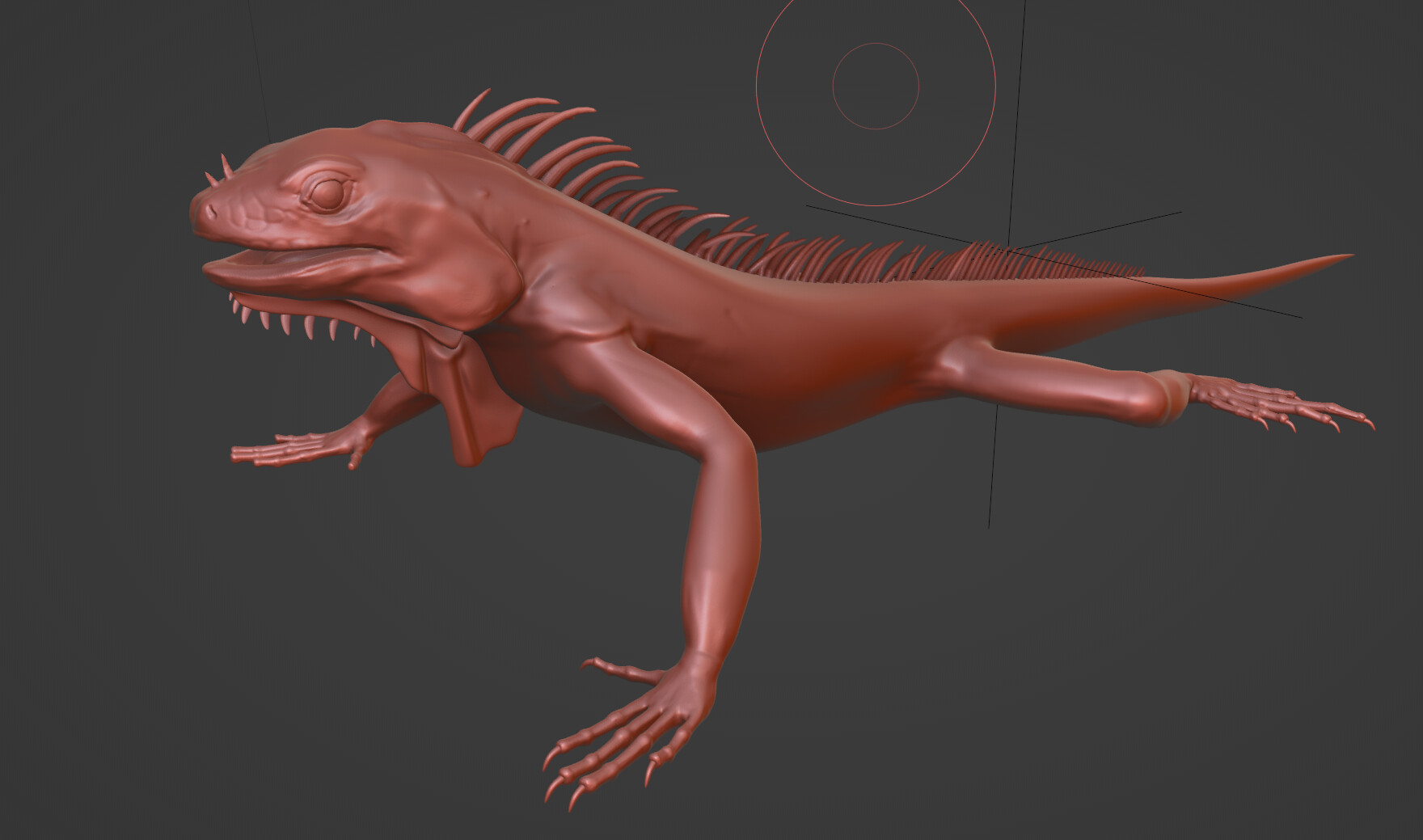 ArtStation - Iguana - work in progress