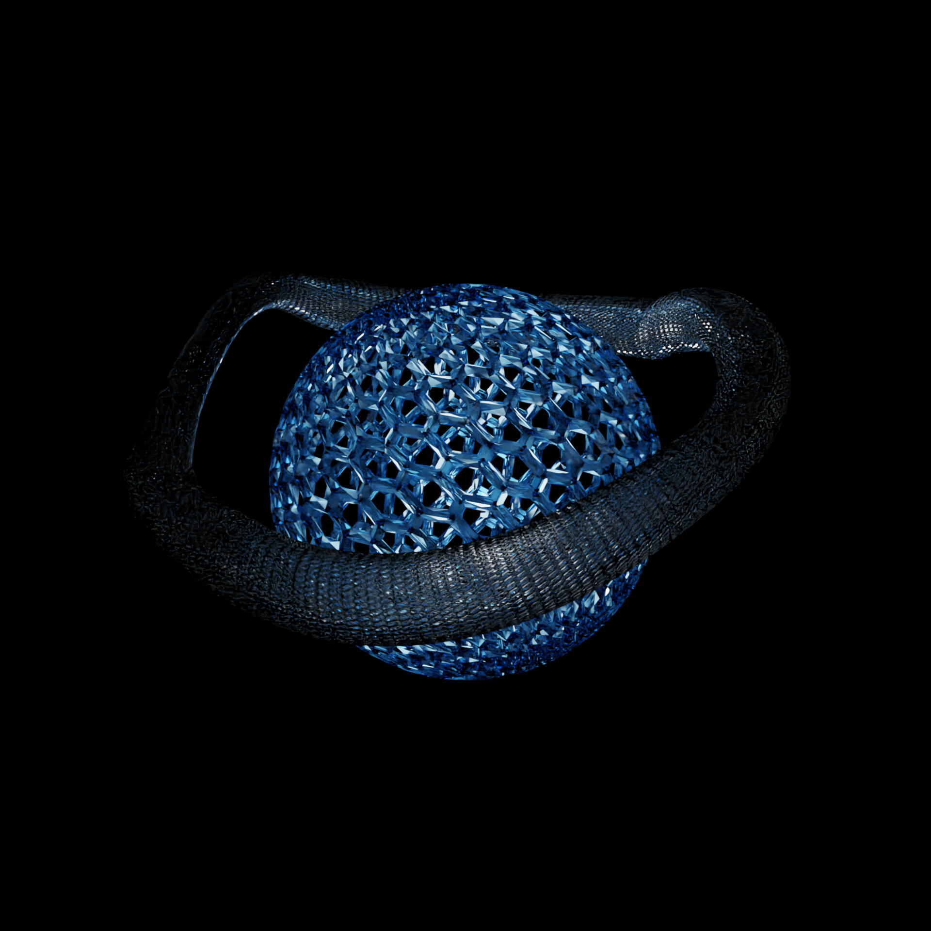 ArtStation - something round, glass and netted